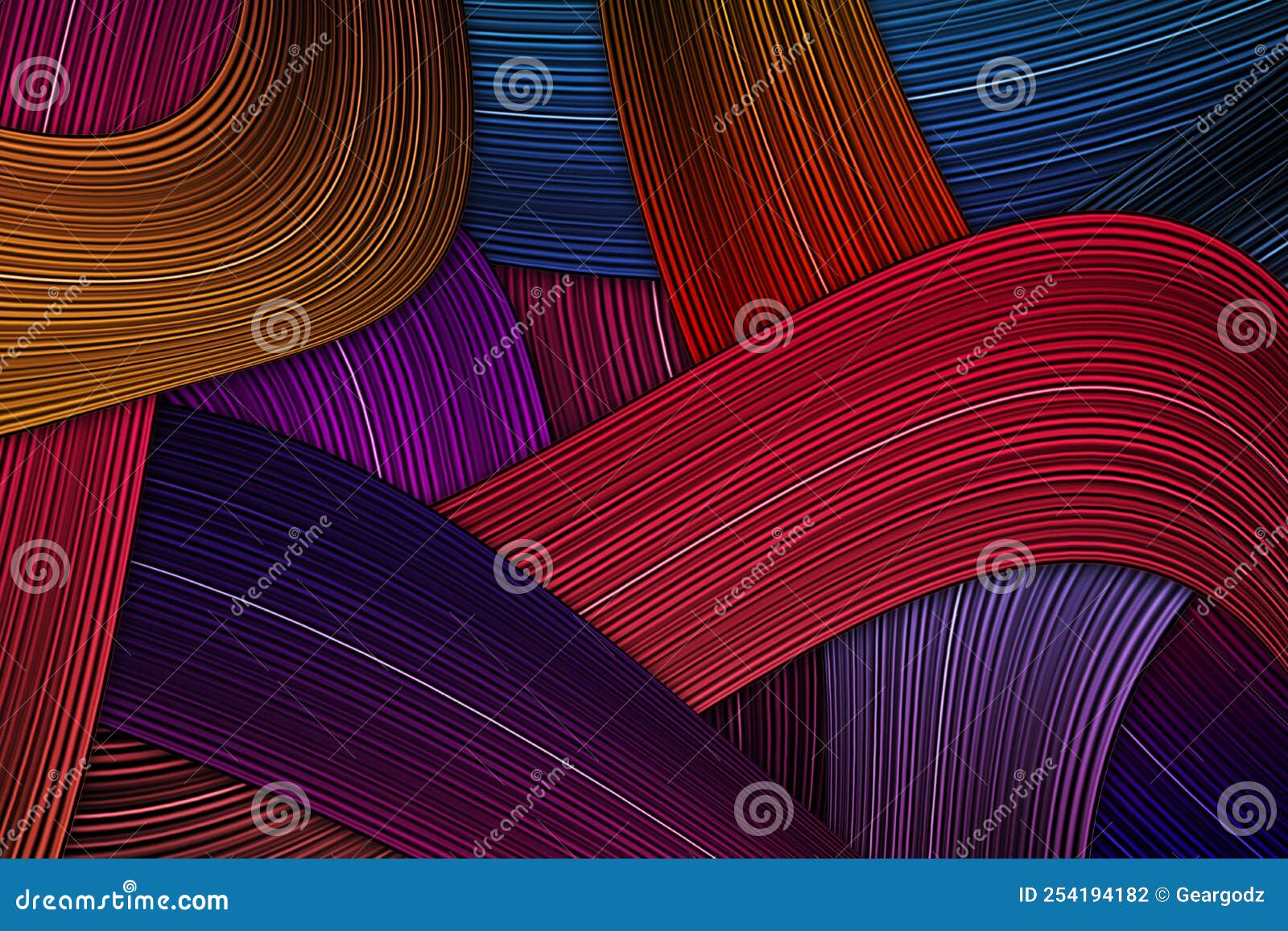 Abstract Stripe Line Background Stock Illustration - Illustration of ...