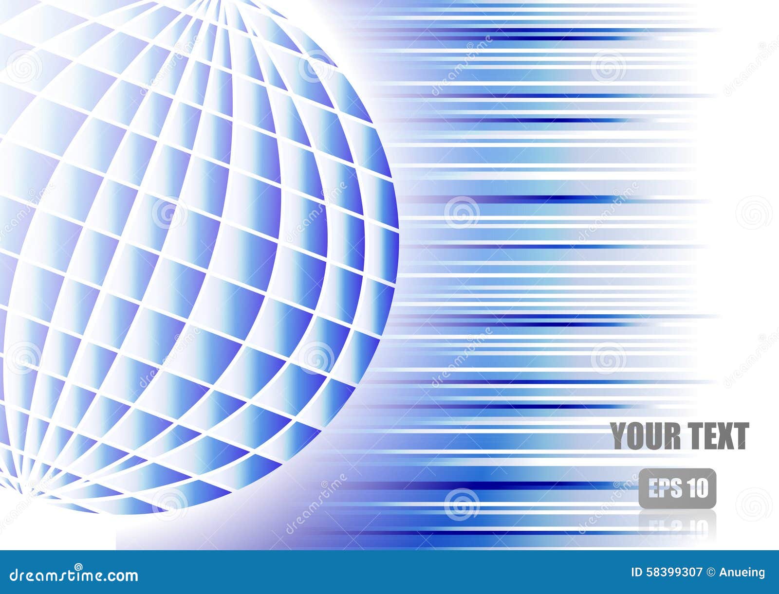 World Map In Stripe Illustration | CartoonDealer.com #37584886