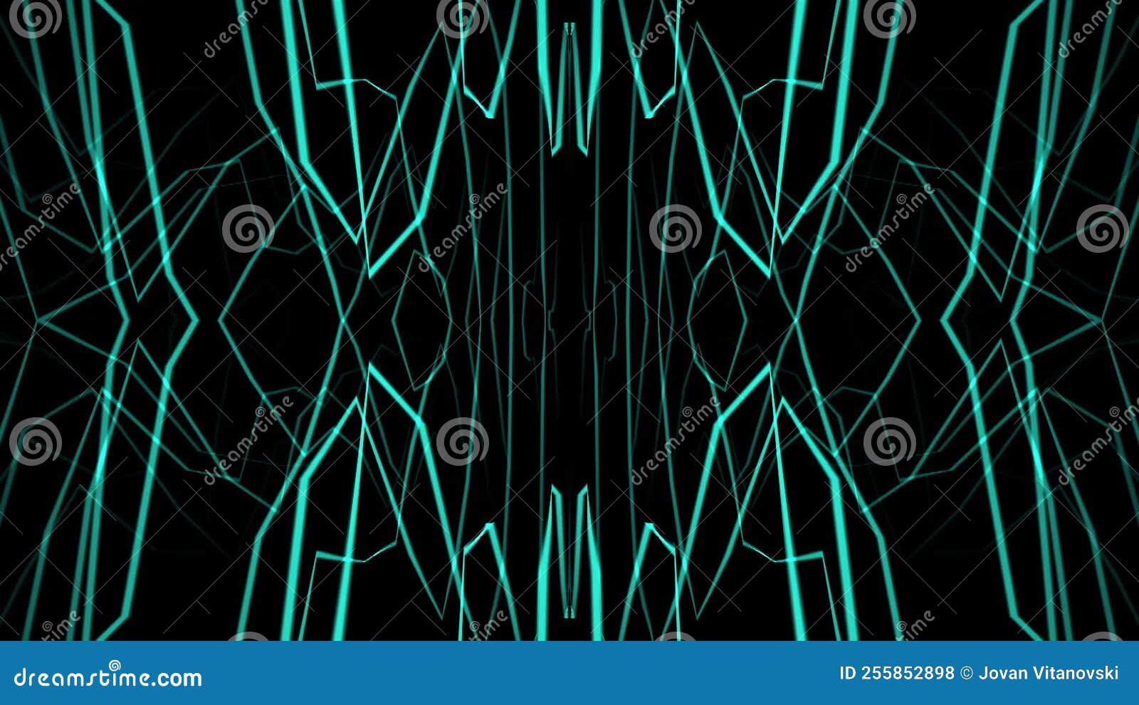 Abstract Striped Optical Illusion Wave Shape Stock Footage - Video of ...