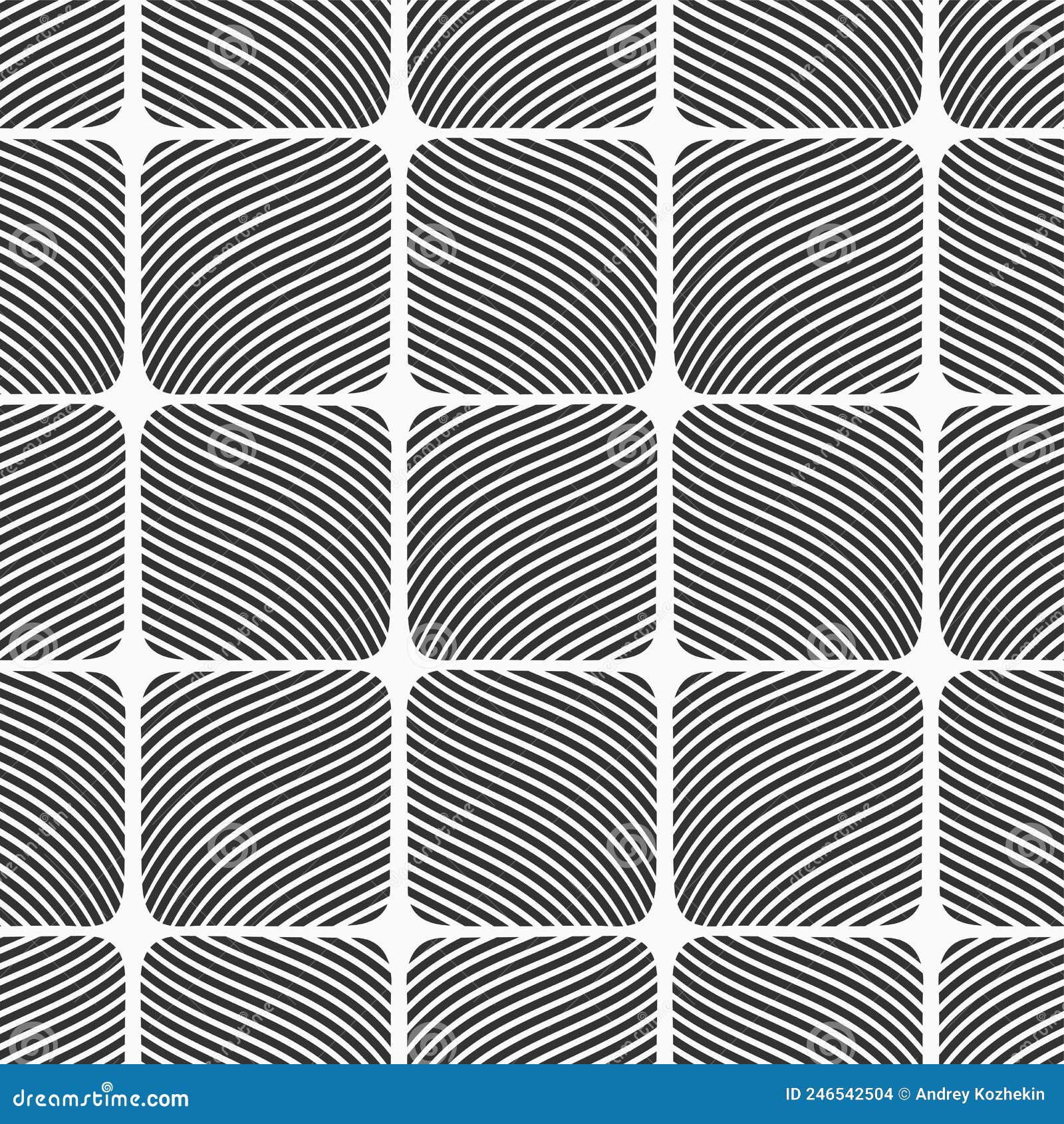 Abstract Striped Squares Seamless Vector Pattern Stock Vector ...