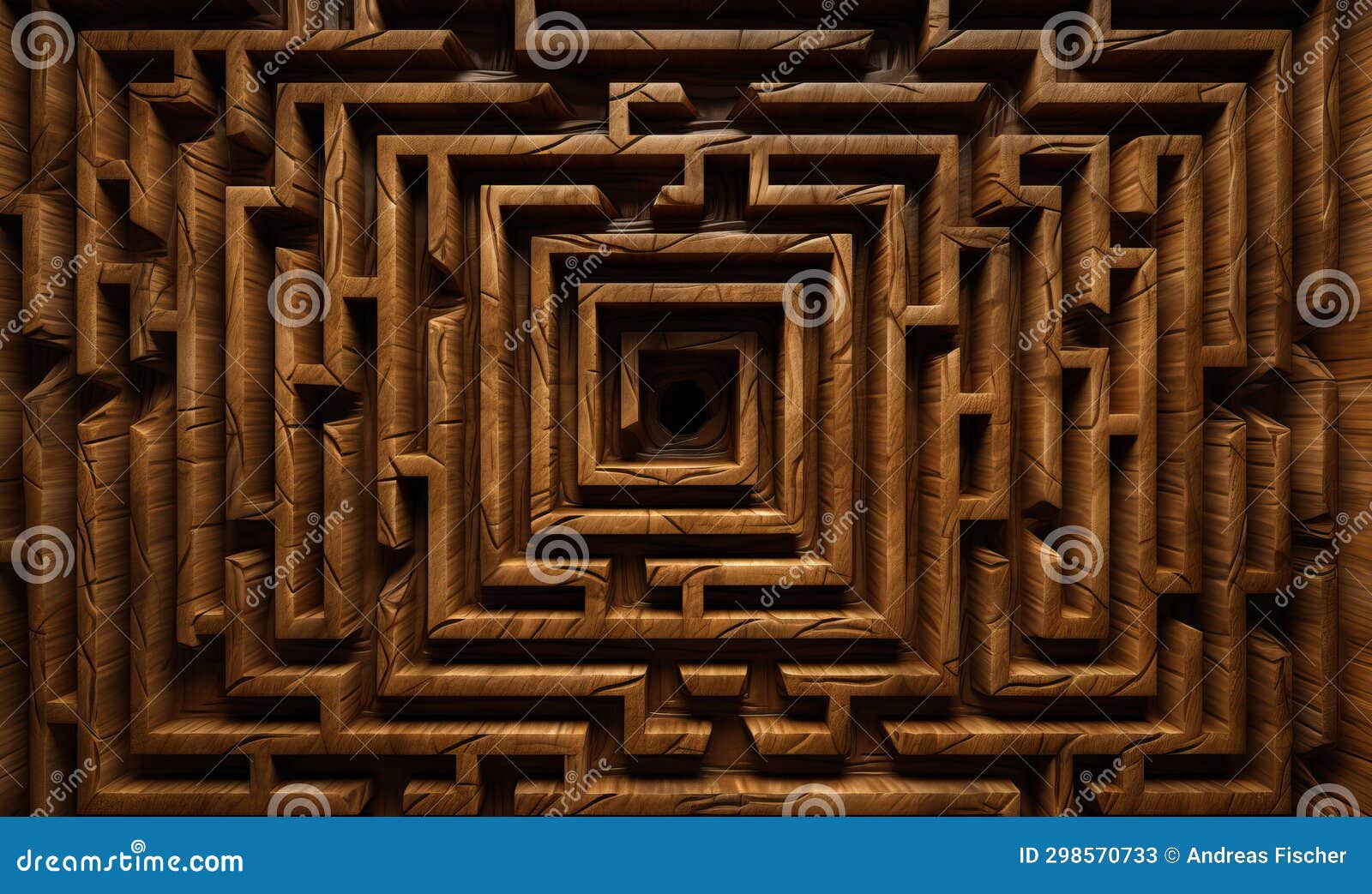 Abstract Structural Background with Dark Labyrinth. Stock Image - Image ...