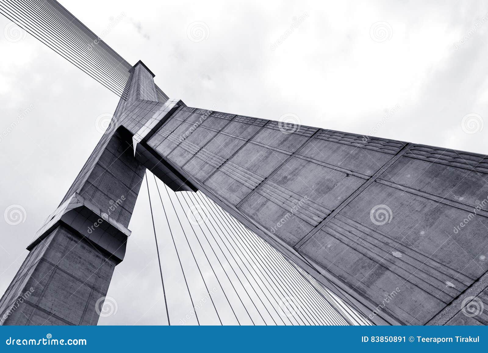 Abstract Structural of Bridge Stock Image - Image of pattern, contrast ...