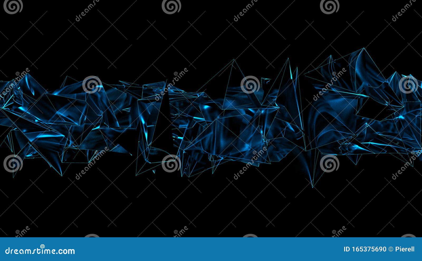 Abstract Structure Background. 3d Illustration, 3d Rendering Stock ...