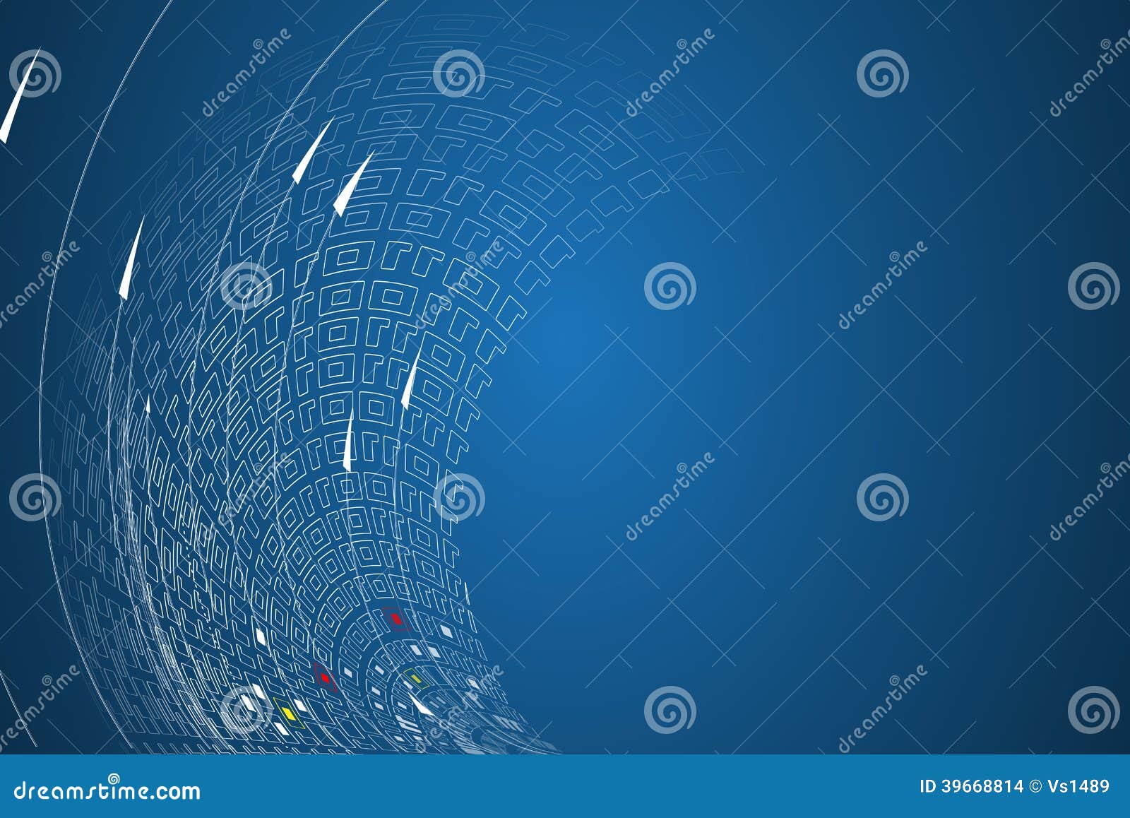 Abstract Structure Circuit Computer Cube Technology Business Background ...
