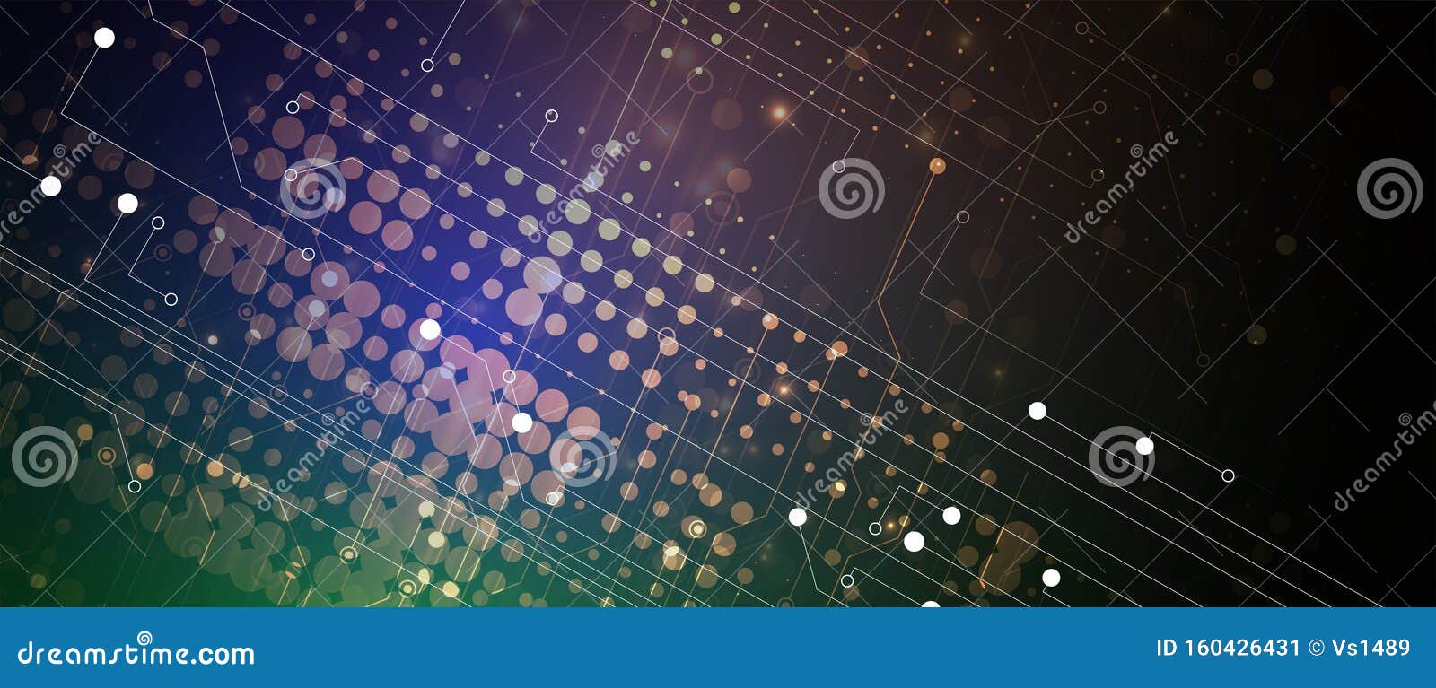 Abstract Structure Circuit Computer Technology Business Background ...