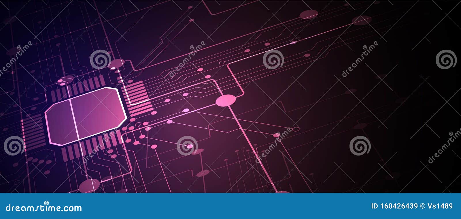 Abstract Structure Circuit Computer Technology Business Background Stock Vector - Illustration ...