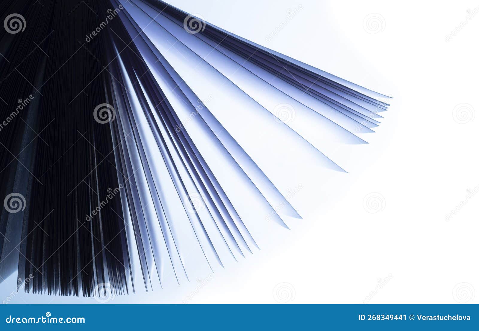 Abstract Structure Made of Paper Sheets in the Detail Stock Image ...