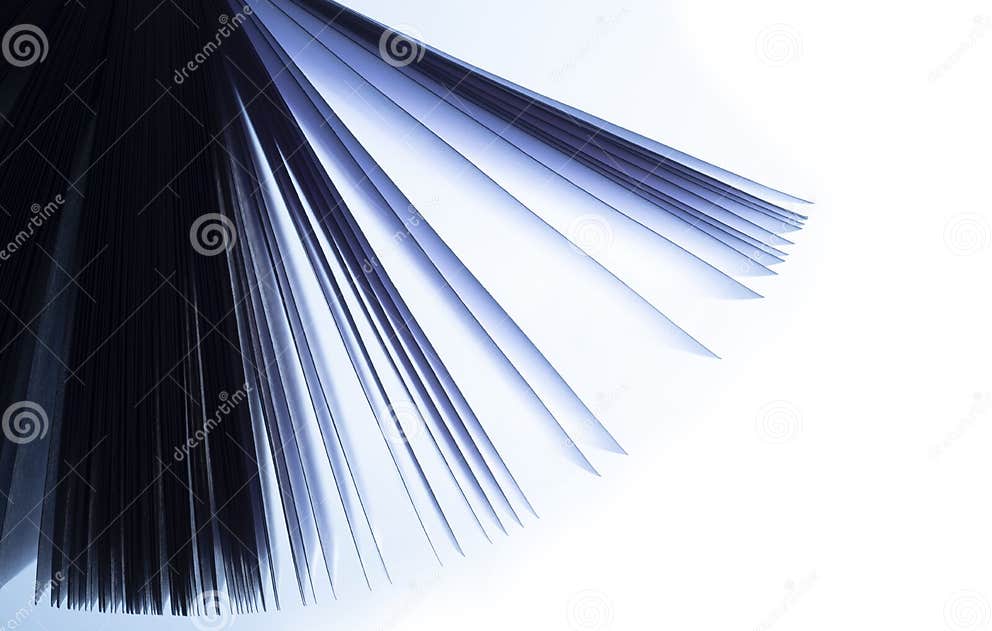 Abstract Structure Made of Paper Sheets in the Detail Stock Image ...
