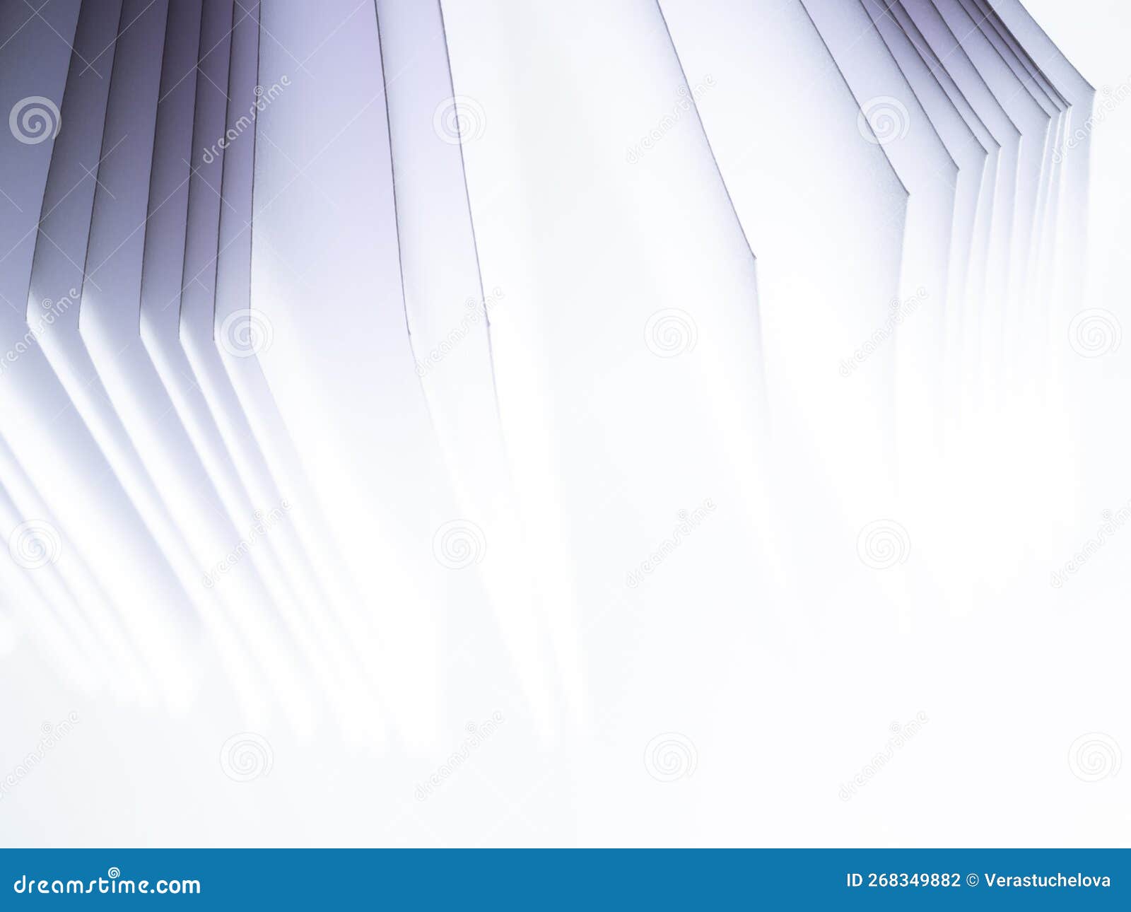 Abstract Structure Made of Paper Sheets in the Detail Stock Photo ...