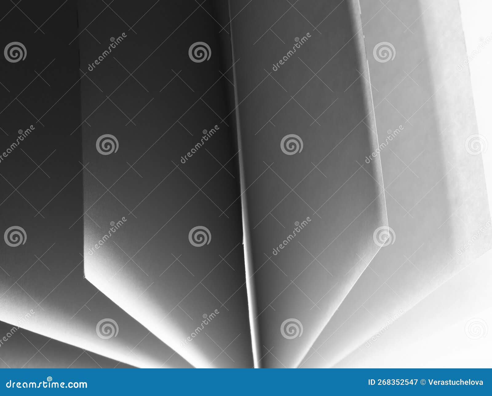 Abstract Structure Made of Paper Sheets in the Detail Stock Image ...