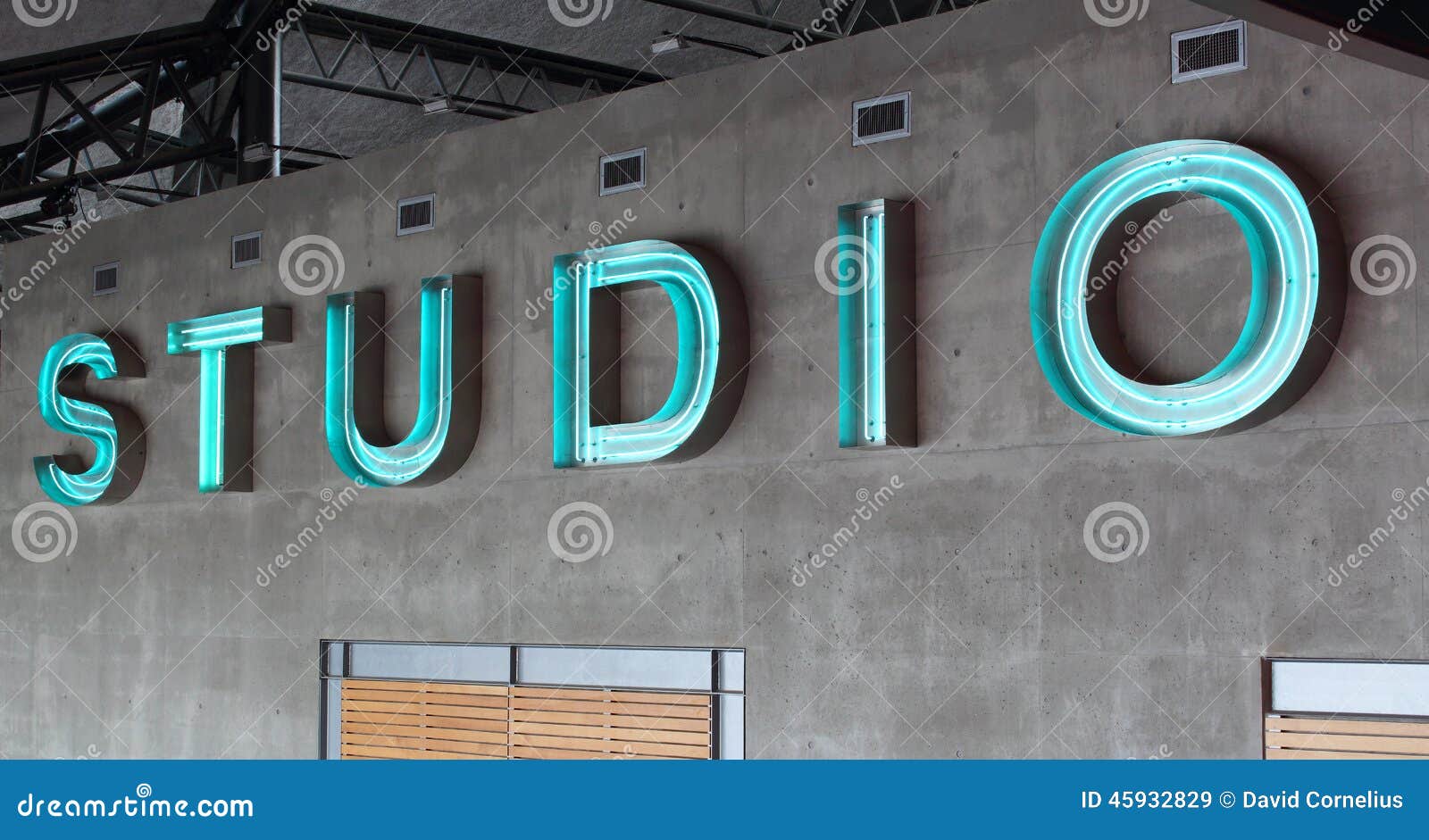 Abstract Studio Sign Stock Photo - Image: 45932829