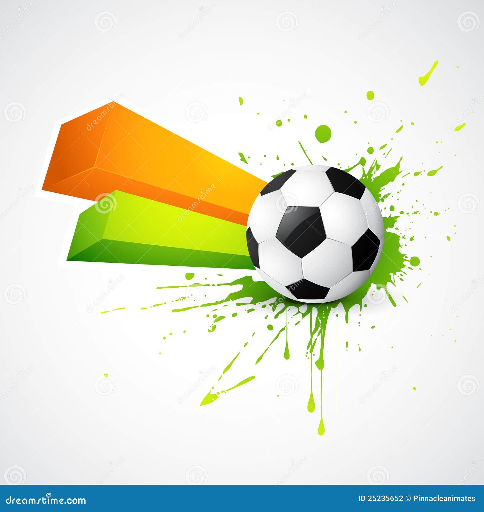 Abstract Style Football Design Stock Vector - Illustration of sphere ...
