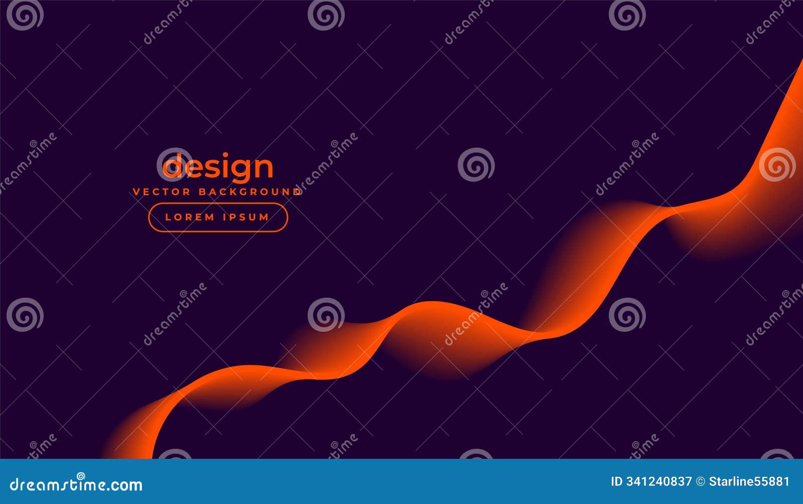 Abstract Style Gradient Curvy Lines Backdrop with Duotone Effect Stock ...