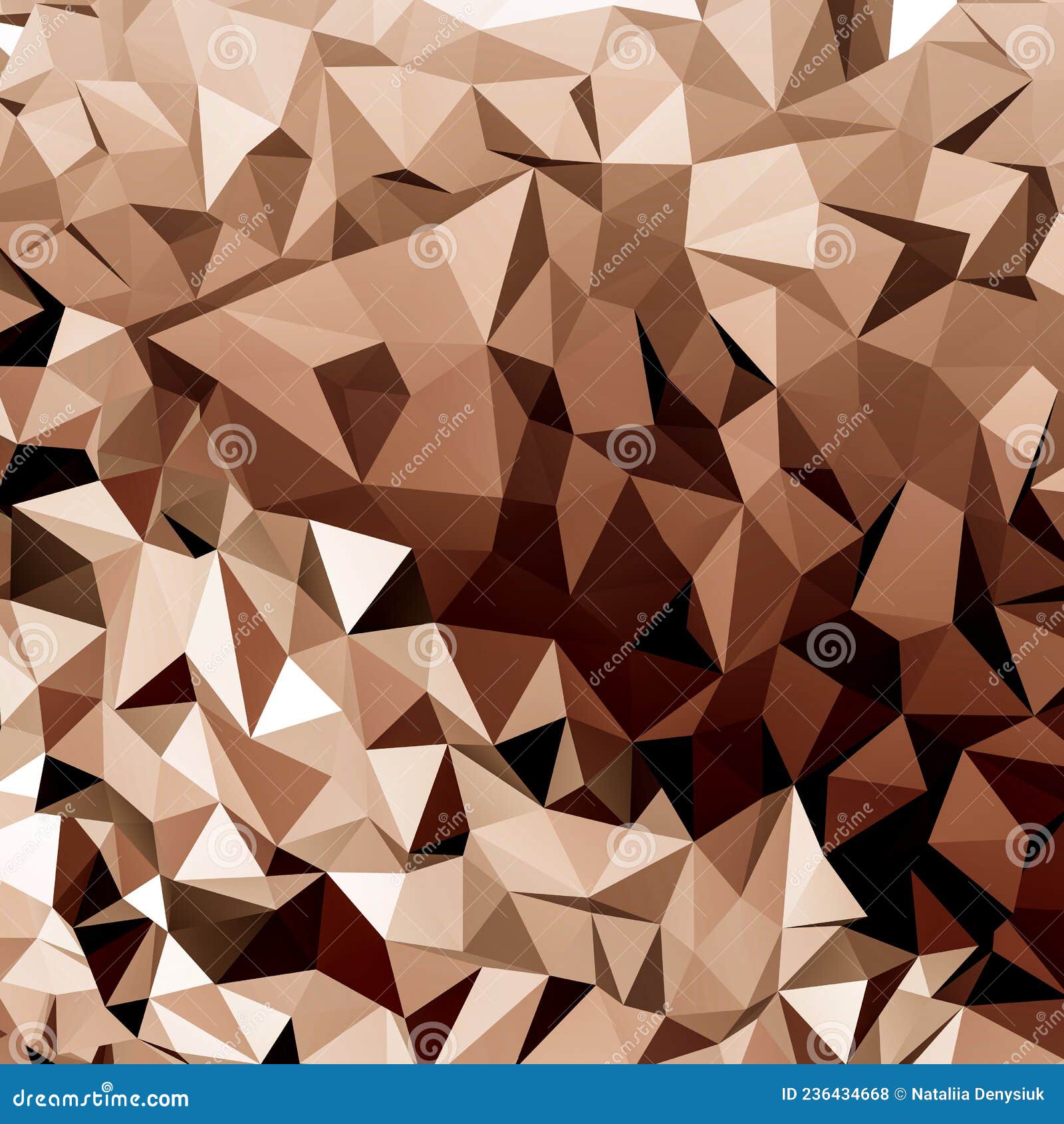 Abstract Stylish Brown Polygon Design Elegant Background Stock ...