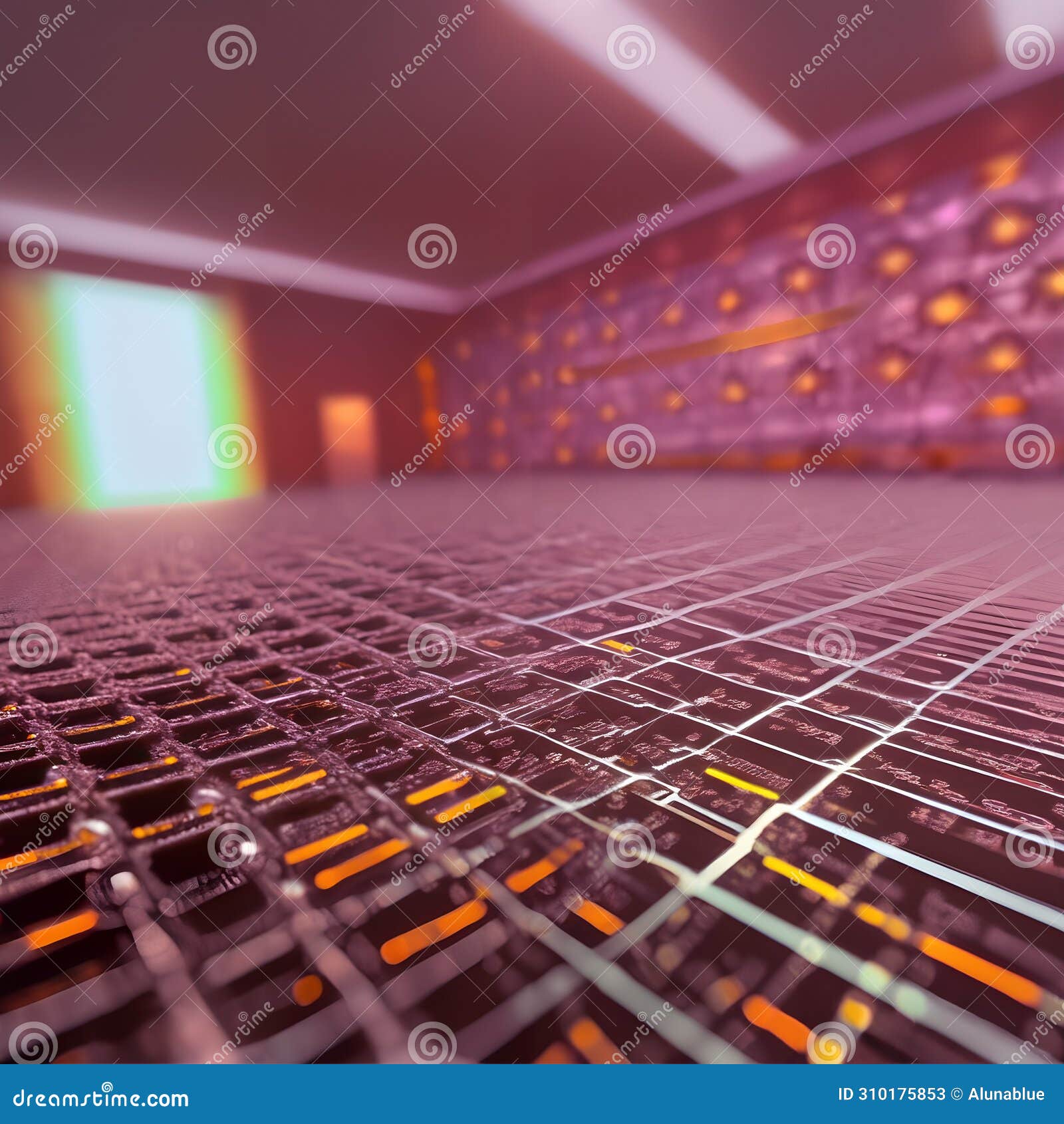 Stylized Quantum Field Theory In Curved Space Time. High Tech Digital ...