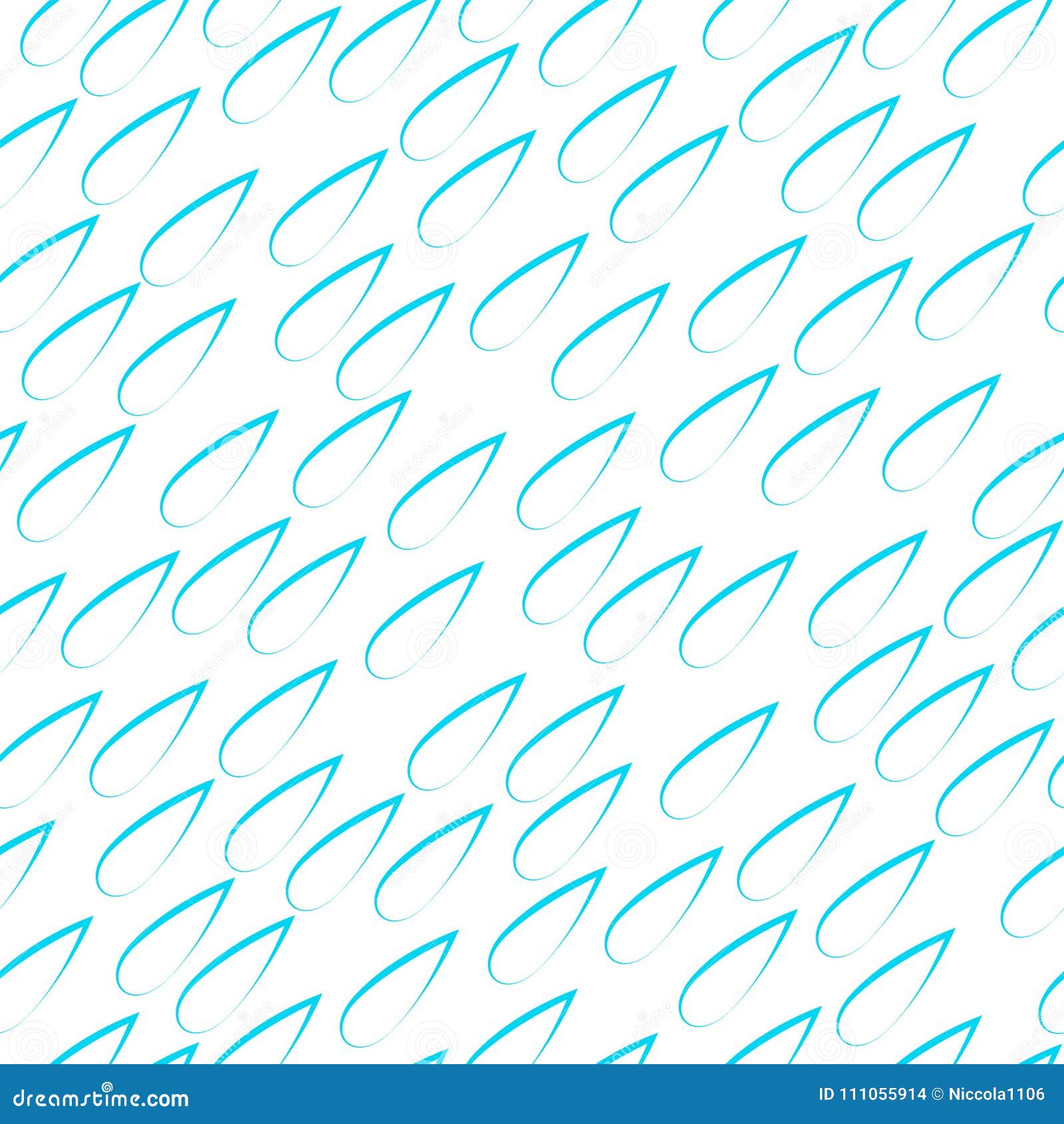 Abstract Stylized Rain Drops Form Stock Vector - Illustration of sweat ...