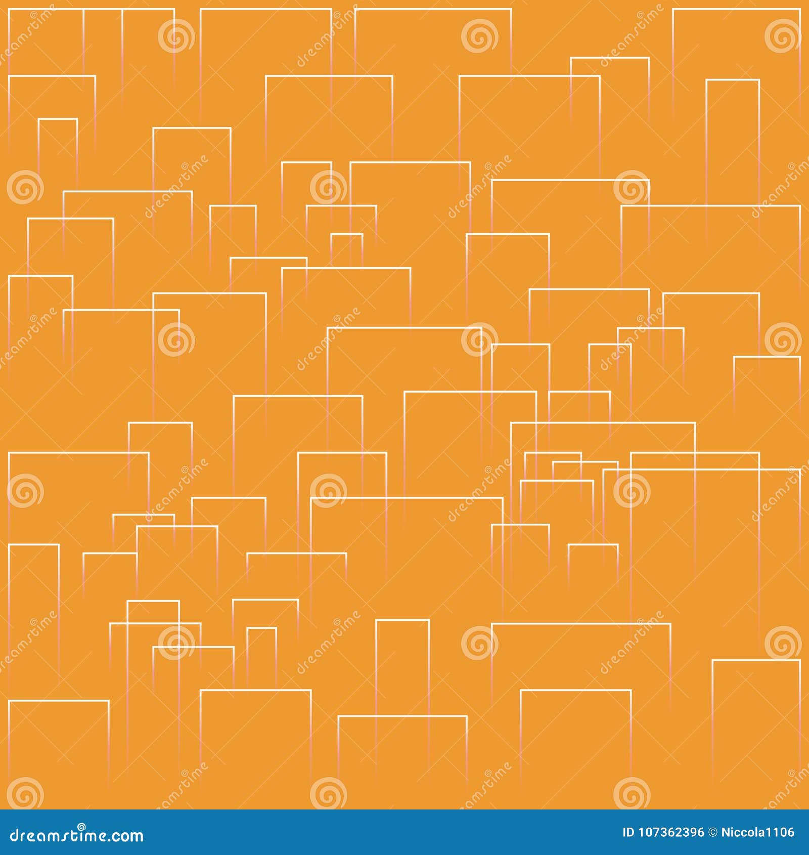 Abstract Stylized Square Background Stock Vector - Illustration of ...