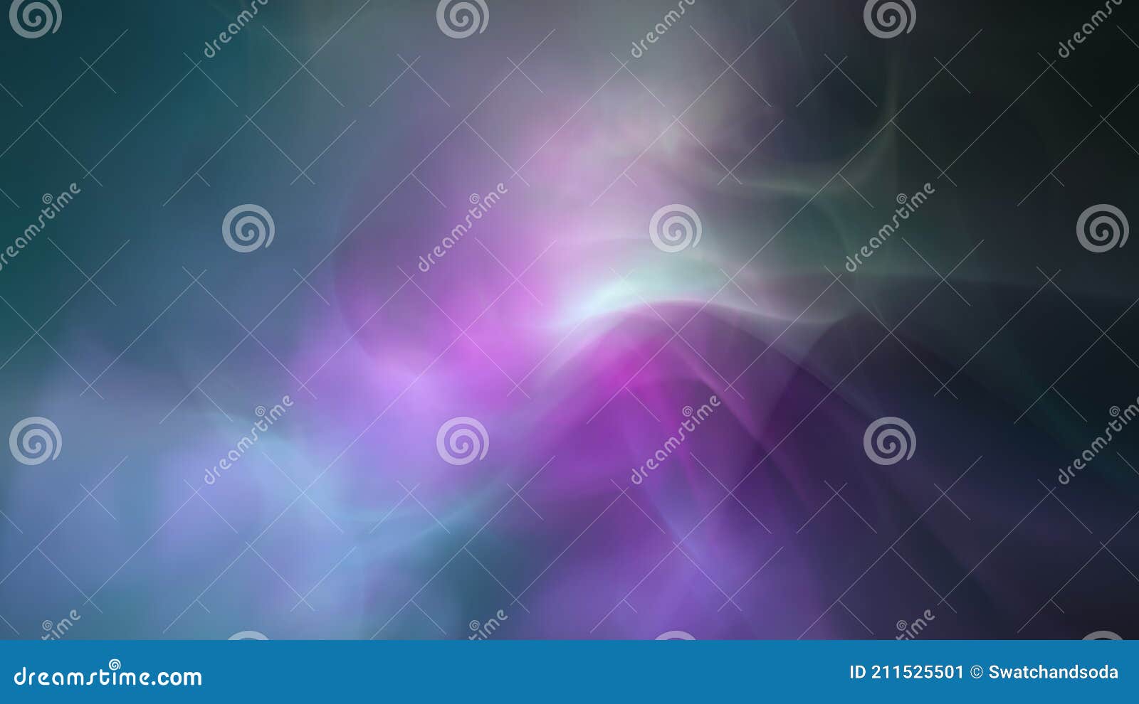 Soft Abstract Ethereal Heavenly Magenta and Teal Background Fractal ...