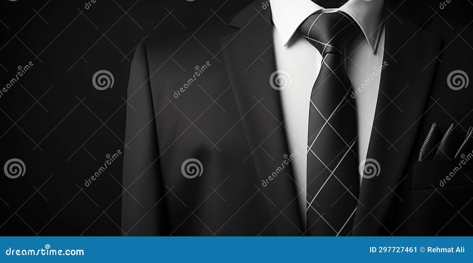 Abstract Suit for Business Concept on White Background Stock ...