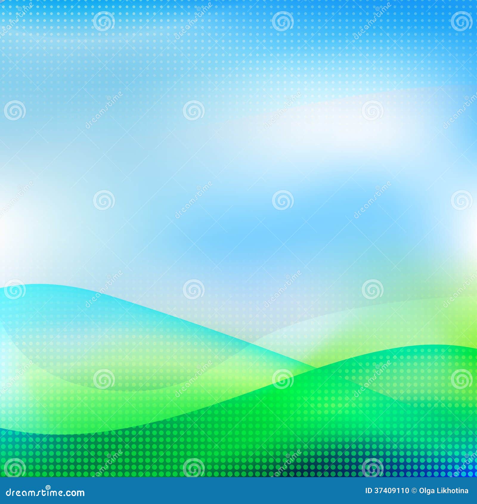 Abstract Summer Background. Vector Illustration /EPS10 Stock Vector ...