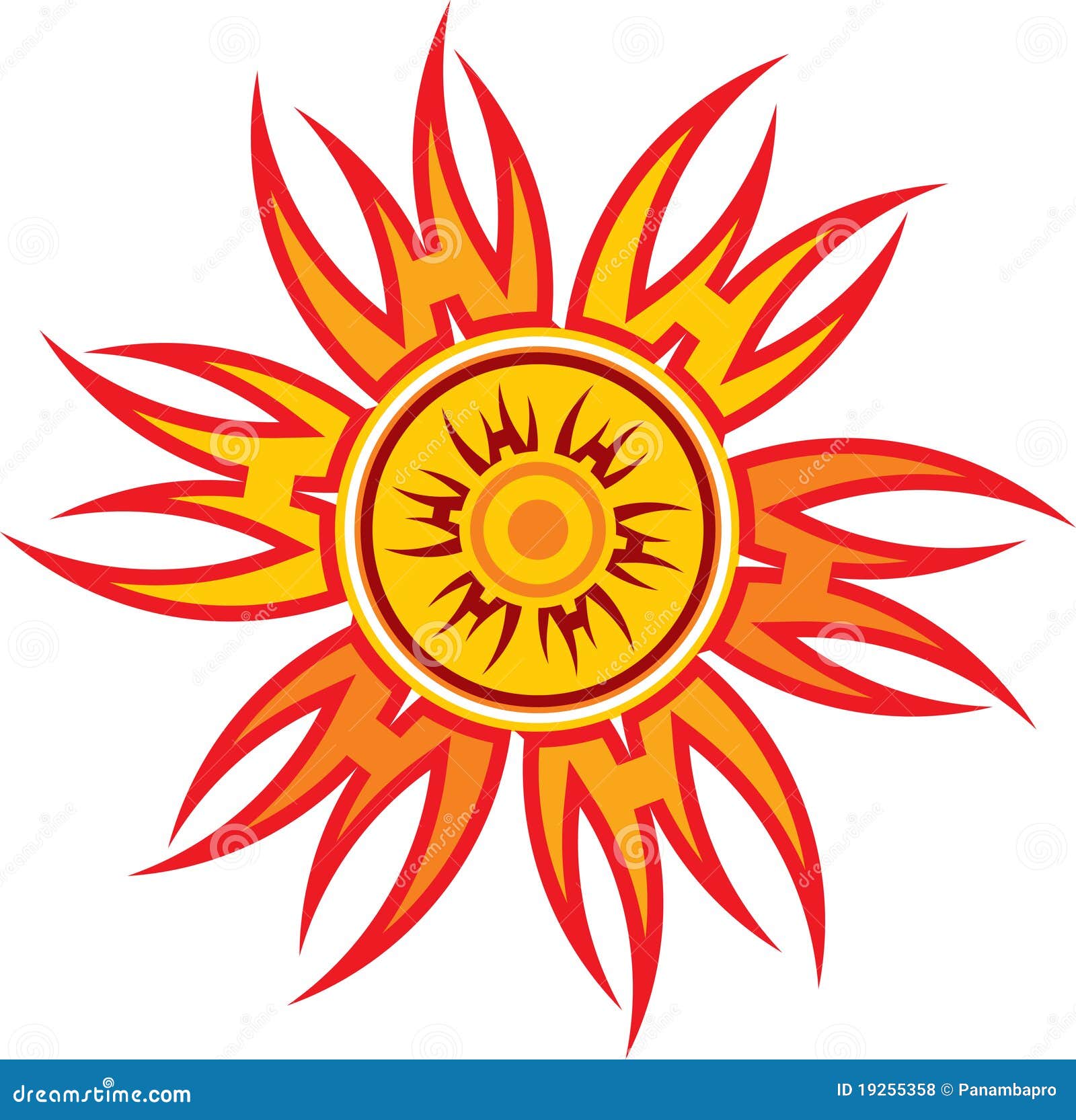 Abstract Sun Royalty Free Stock Photos - Image: 19255358