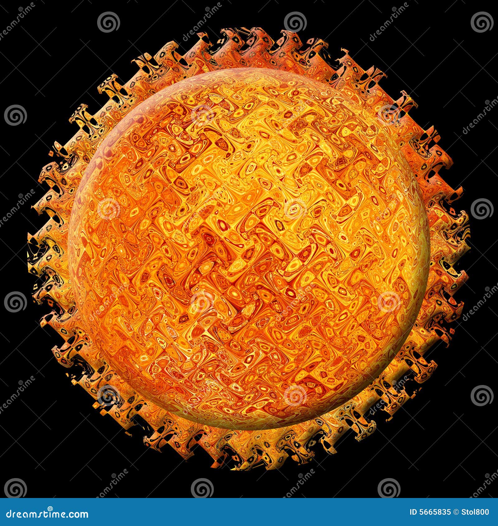Abstract Sun Picture. Image: 5665835