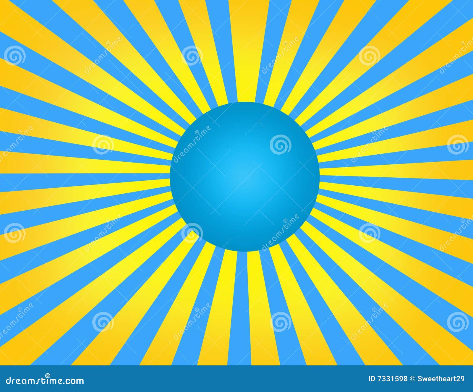 Abstract Sun Art stock illustration. Illustration of artistic - 7331598