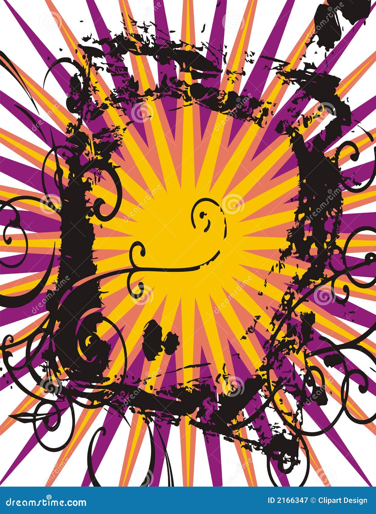 Abstract sun background stock vector. Illustration of backdrop - 2166347