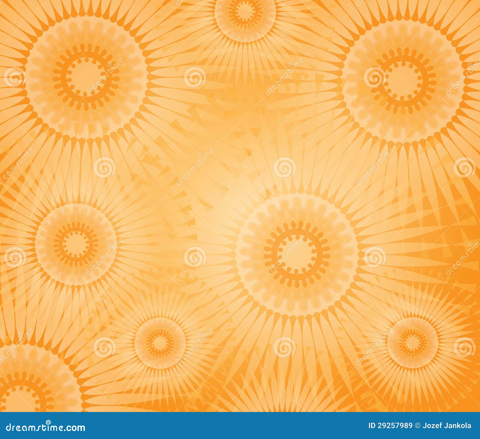 Abstract sun background stock illustration. Illustration of floral ...