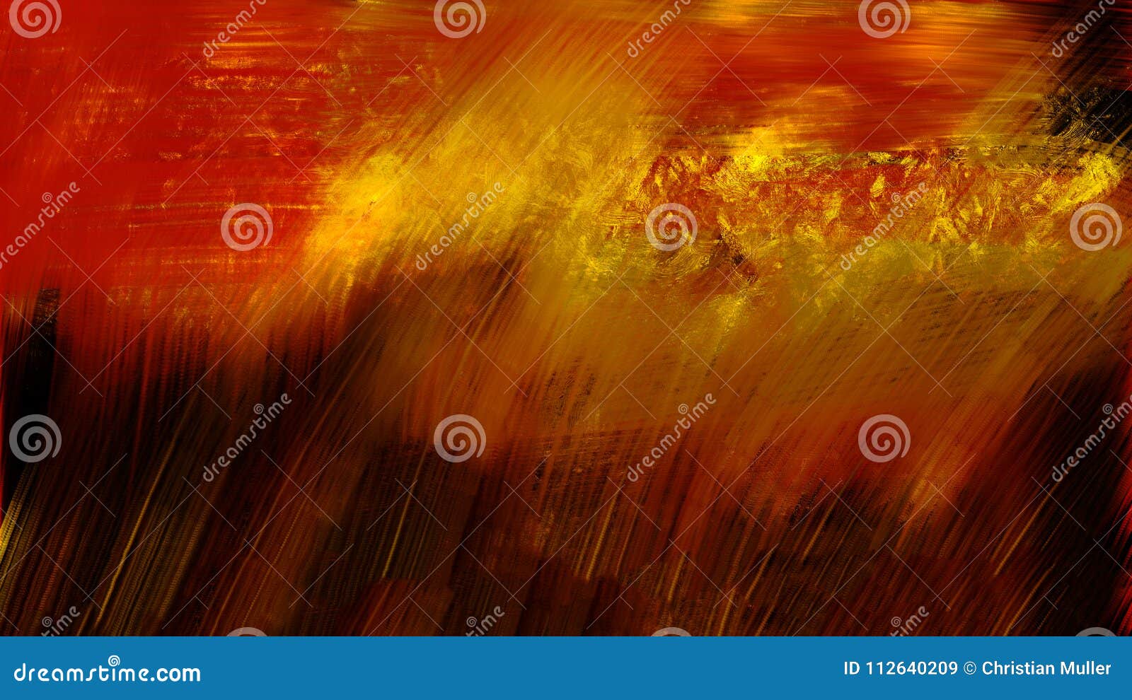 Abstract Sun Background Clouds Rust Rough Wall Illustration Painting ...