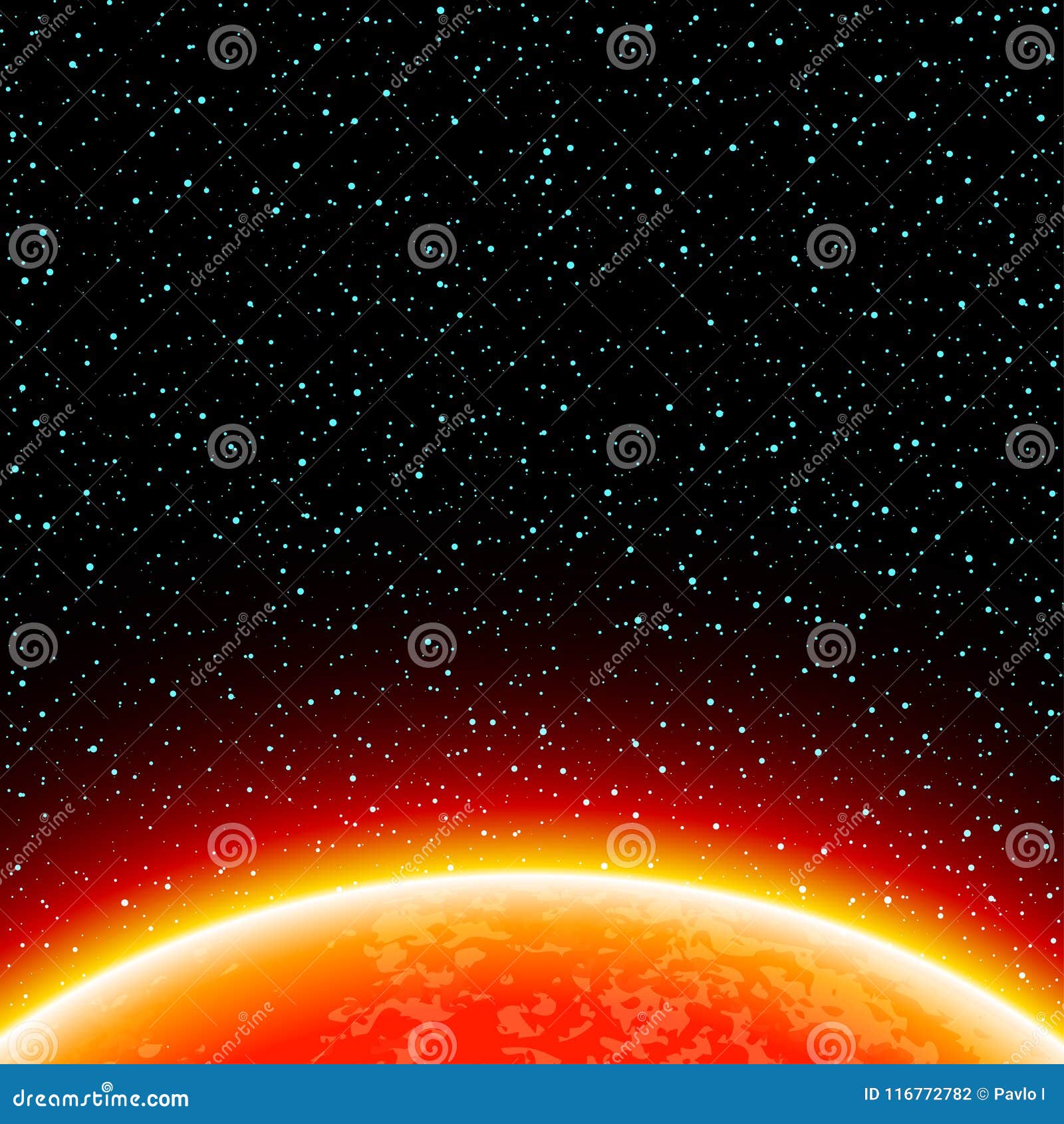 Abstract Sun Background for Design - Vector Stock Illustration ...