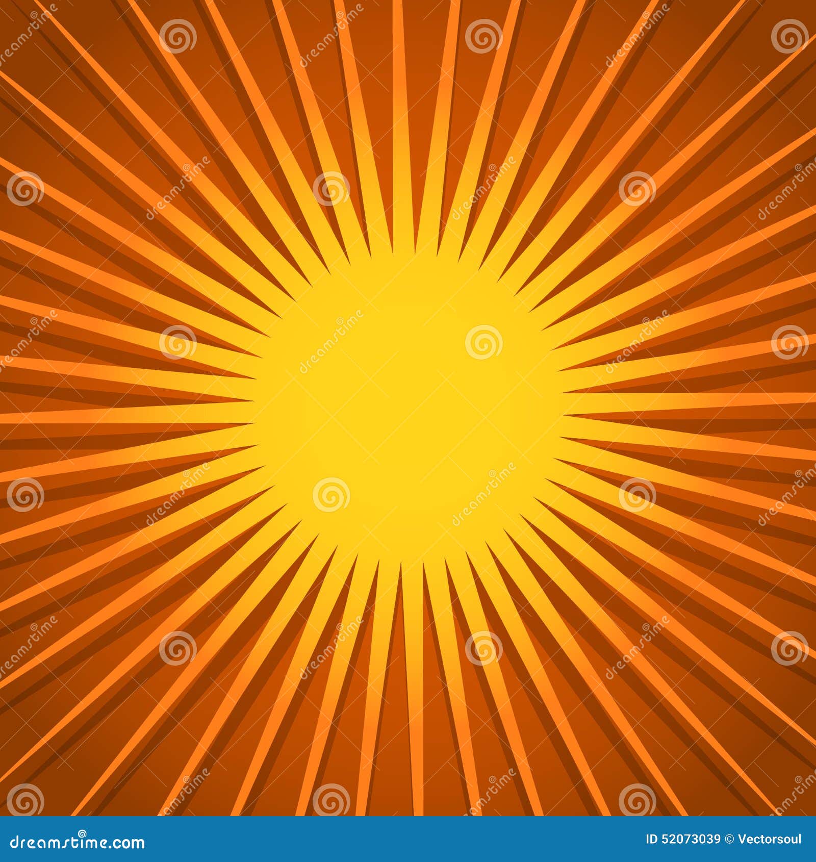 Abstract Sun Background stock vector. Illustration of spiky - 52073039