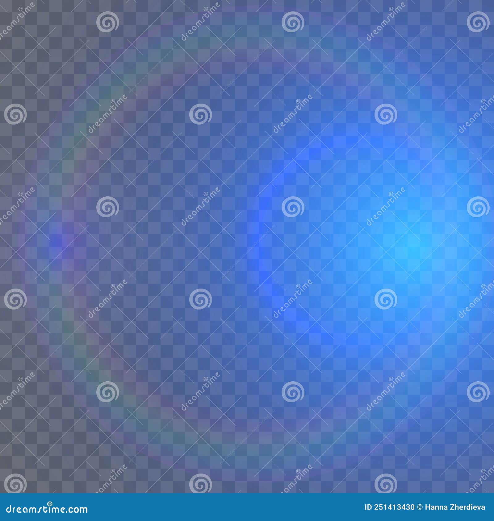 Abstract Sun Glare Translucent with Special Light Effect. Vector Blur ...