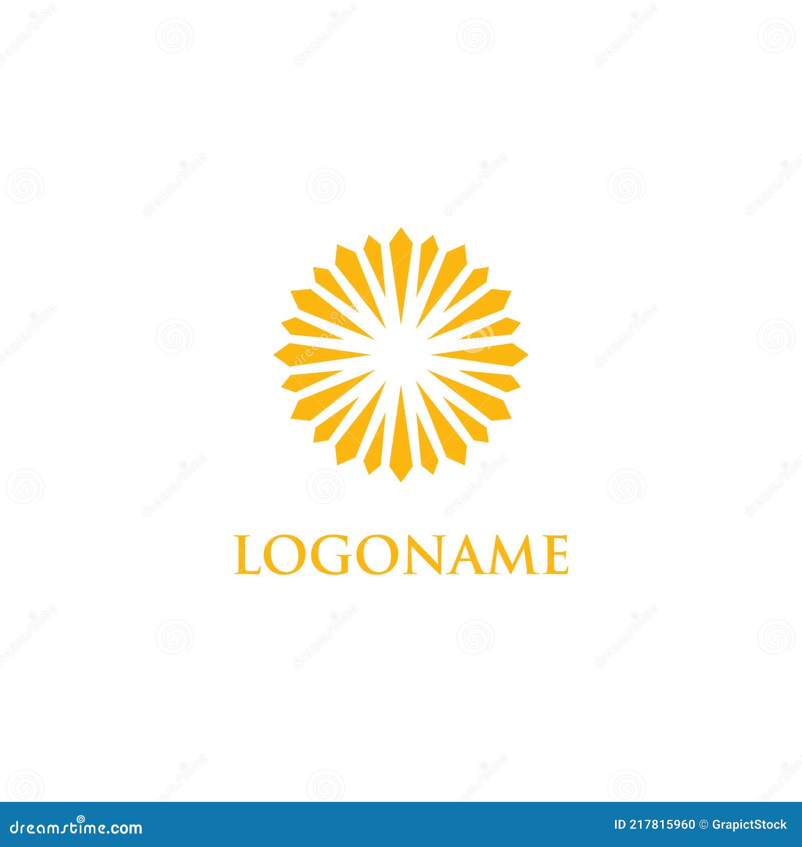 Abstract Sunrise Logo