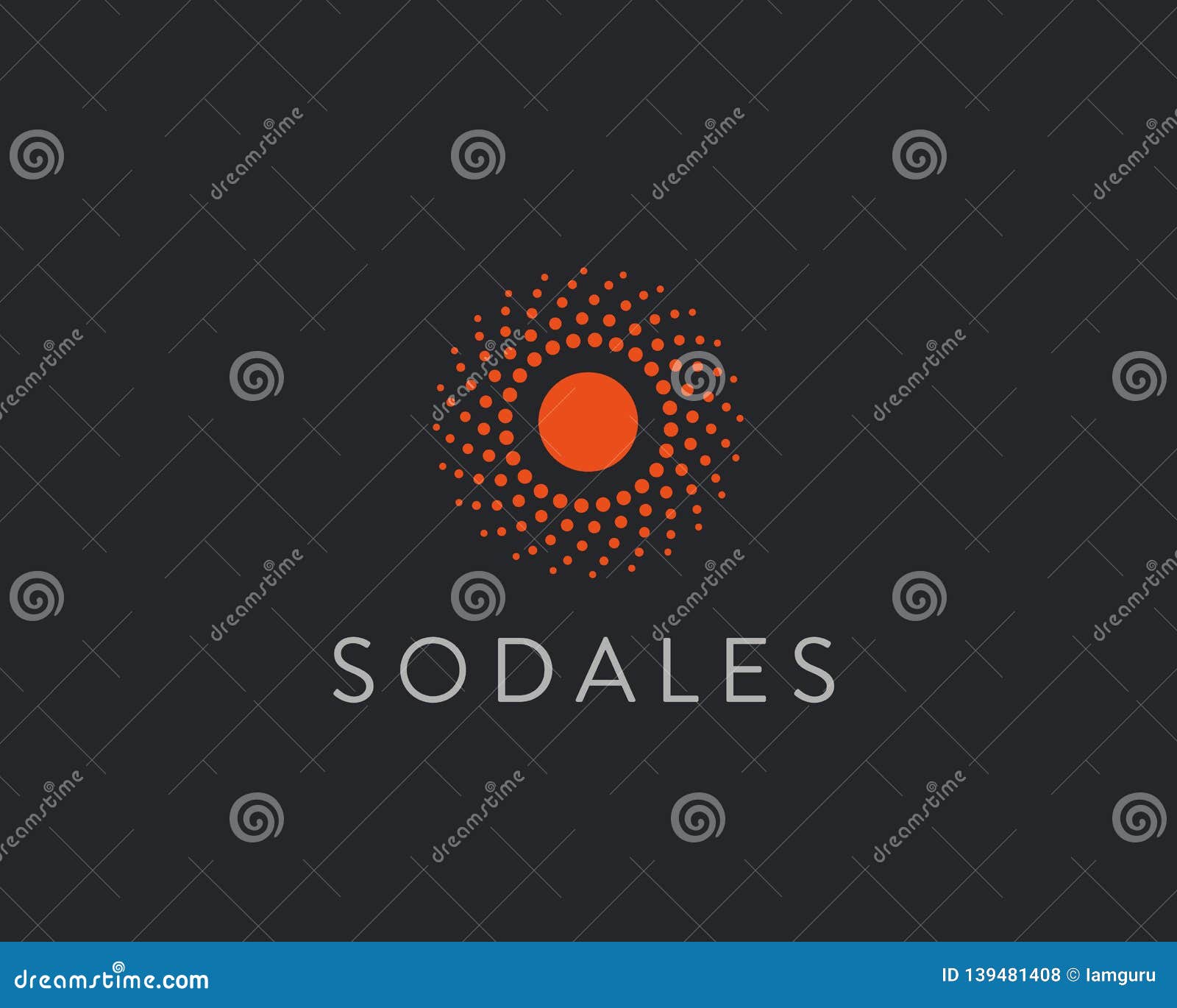 Abstract Sun Logo Design. Universal Energy Planet Star Atom Vector ...