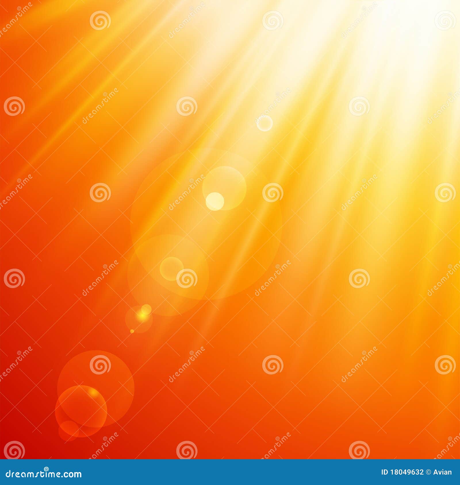 Abstract sun rays stock vector. Illustration of flare - 18049632