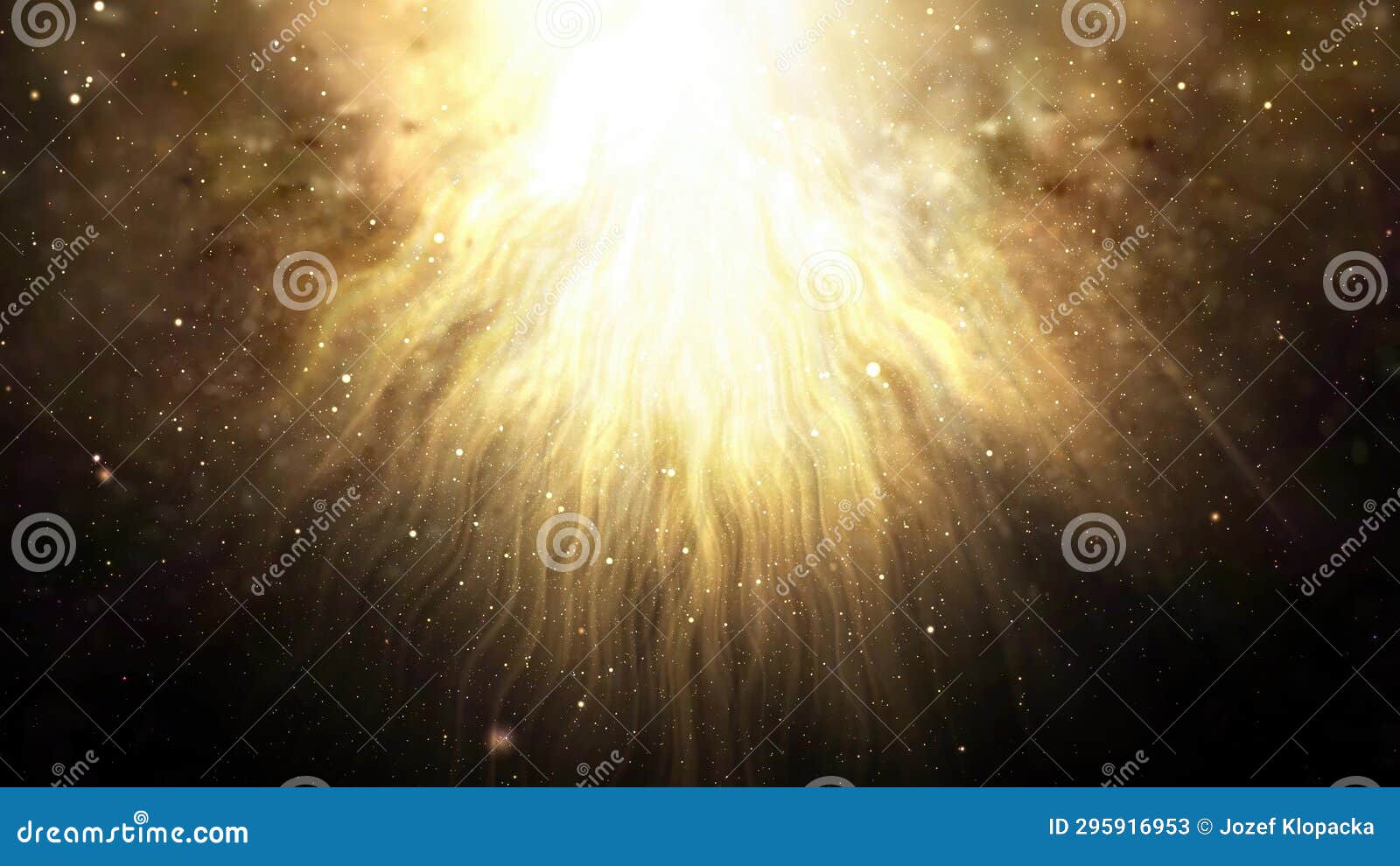Abstract Sun Rays on Cosmic Space. Stock Illustration - Illustration of ...