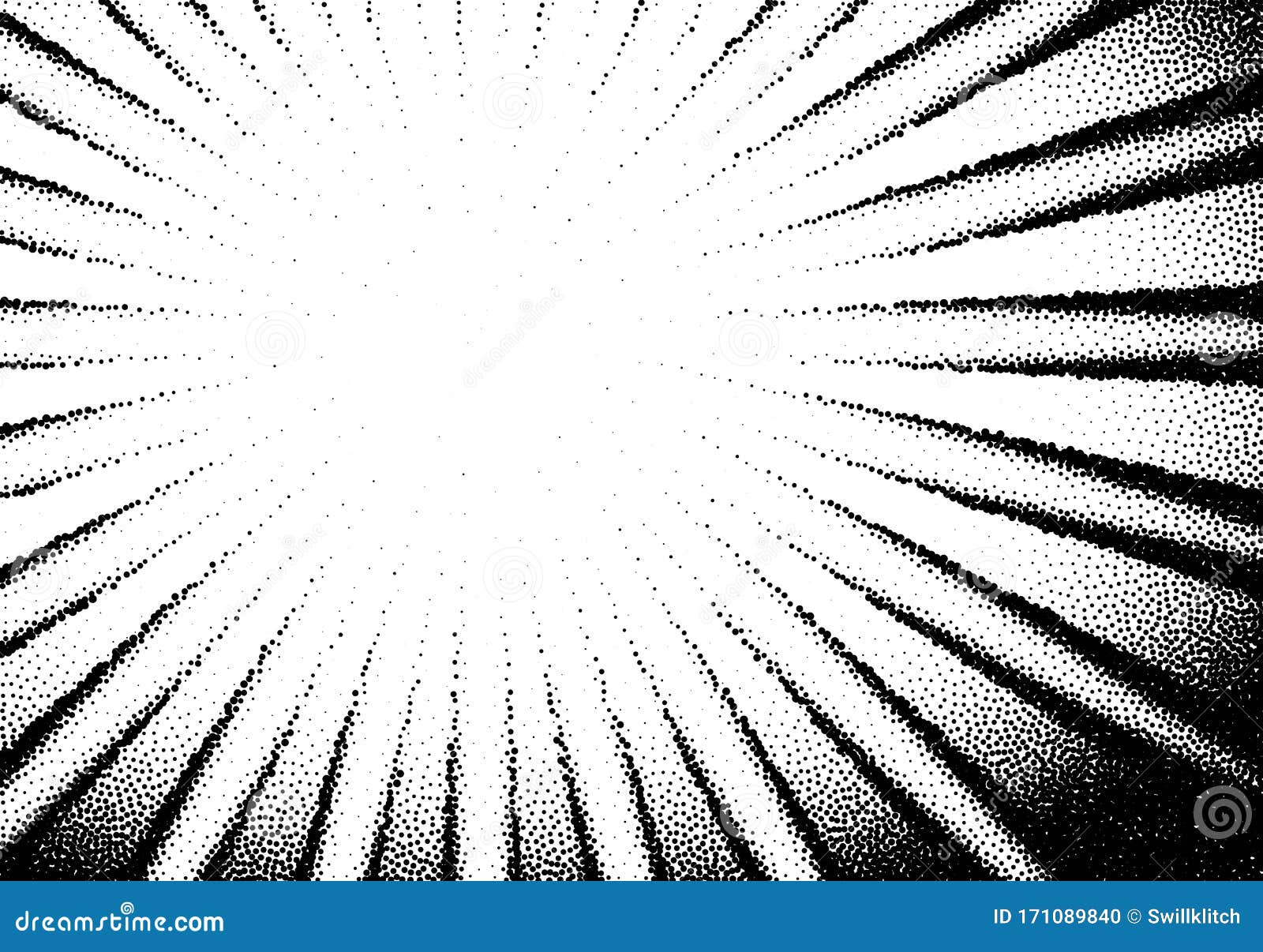 Abstract Sun Rays with Dotwork Retro or Tattoo Style Stock Vector ...