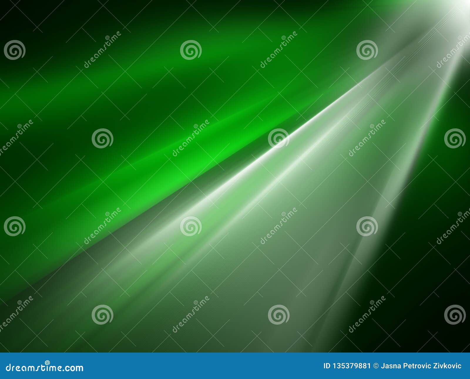 Abstract Sun Rays Green Background Stock Image - Image of color, green ...