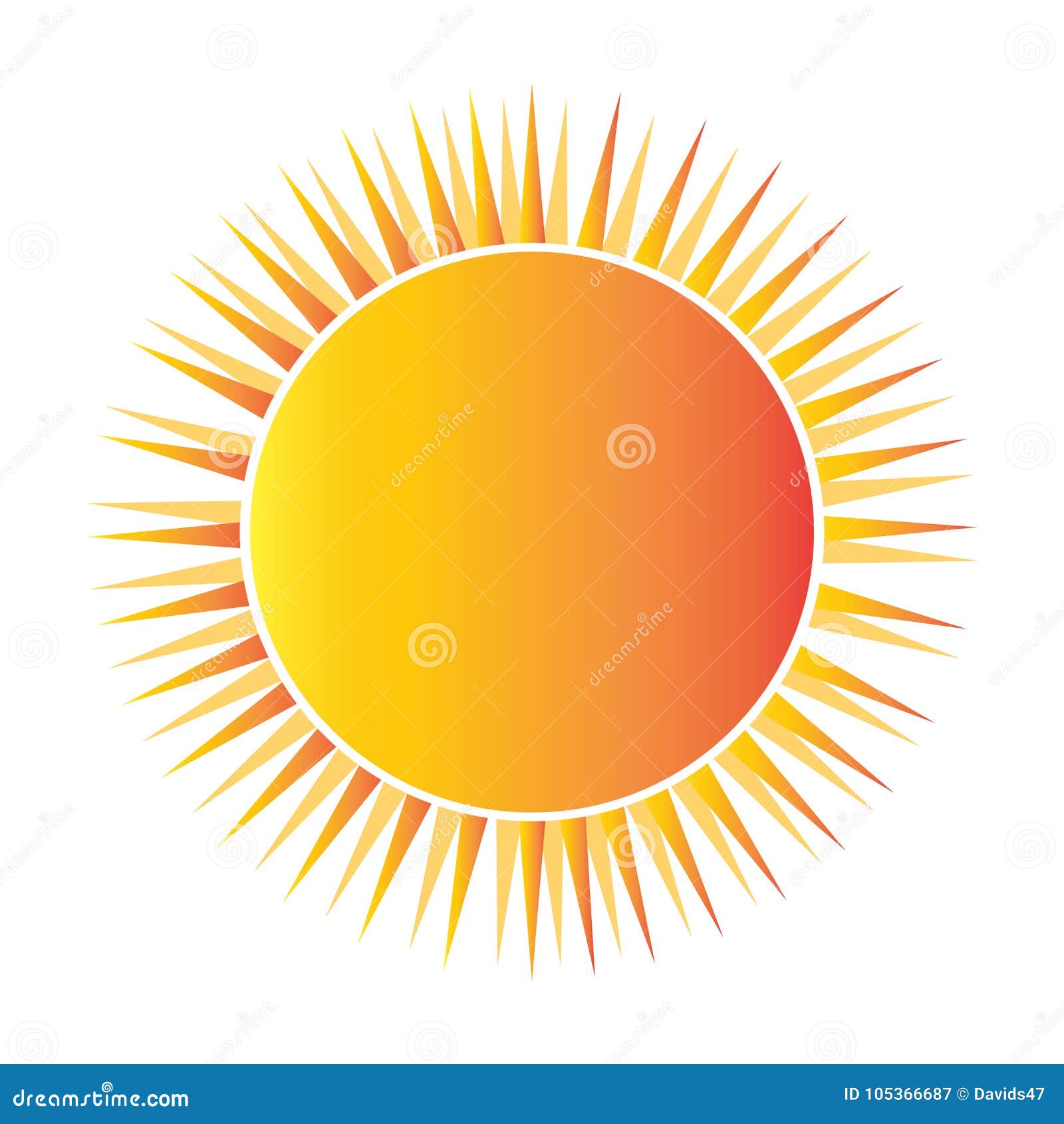 Abstract sun shape stock vector. Illustration of season - 105366687