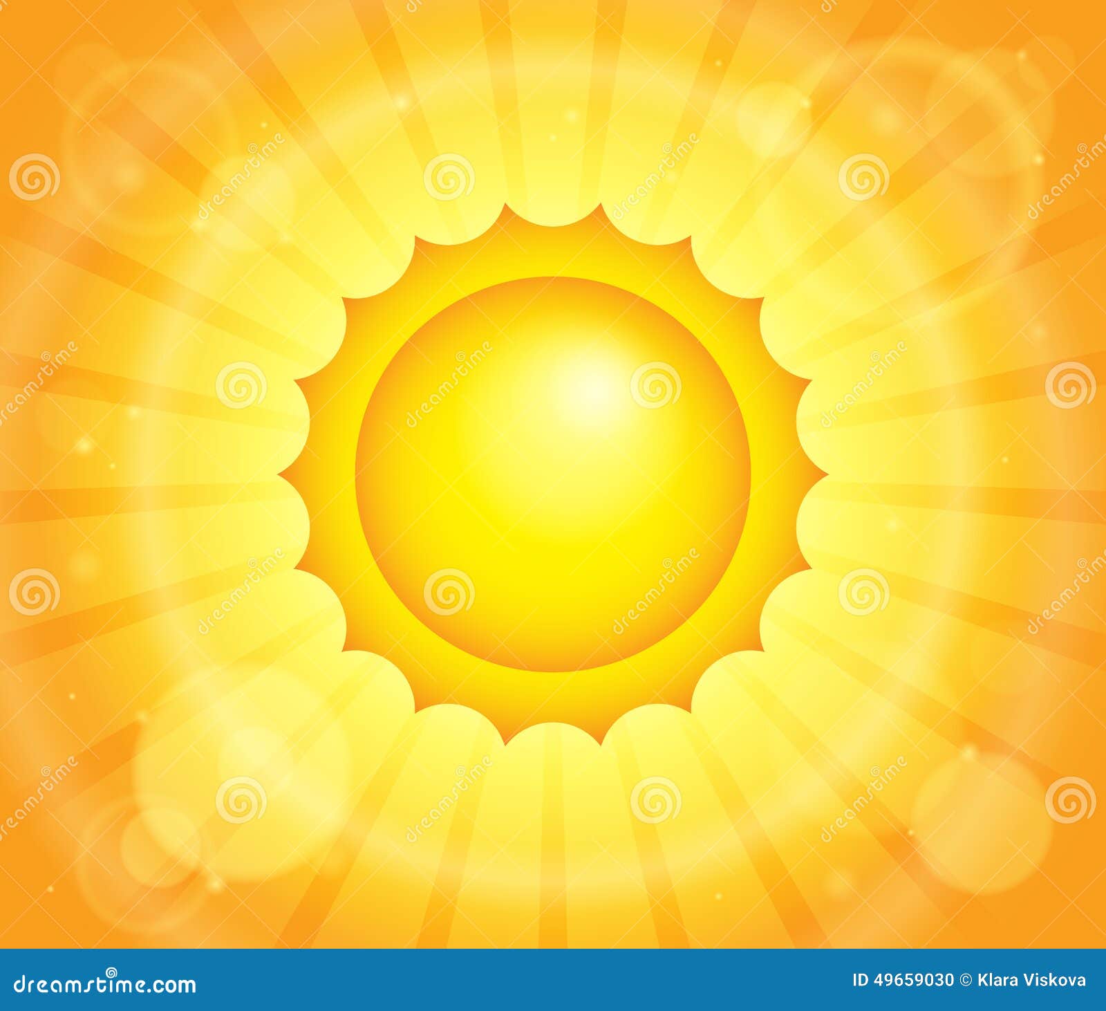Abstract sun theme image 1 stock vector. Illustration of shape - 49659030