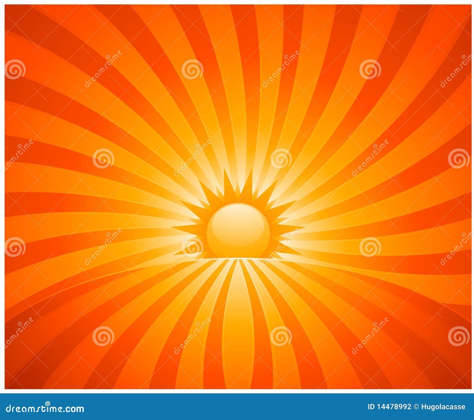 Abstract Sun Sunburst Pattern Template Cartoon Vector | CartoonDealer ...