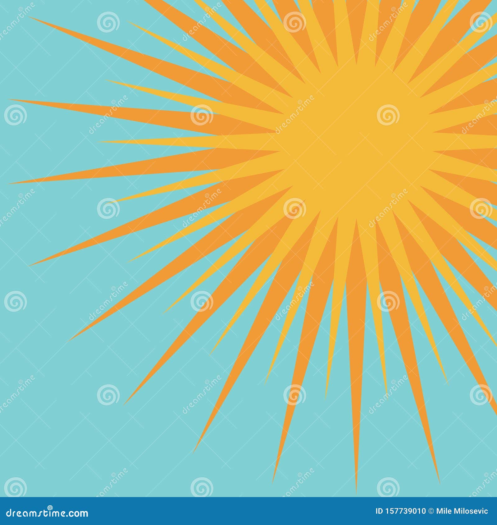 Abstract Sunburst Background for Design, Paint Background. Sunburst ...