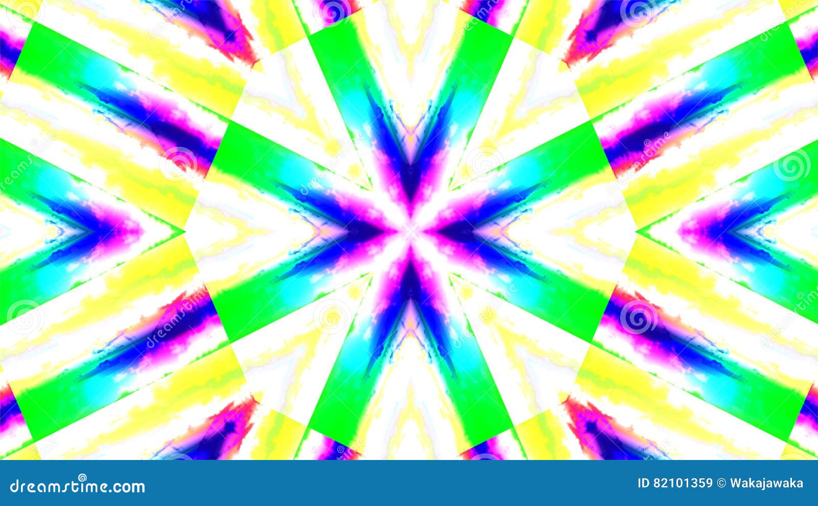 Rainbow Sunburst Shiny Rainbow Background Stock Illustration ...