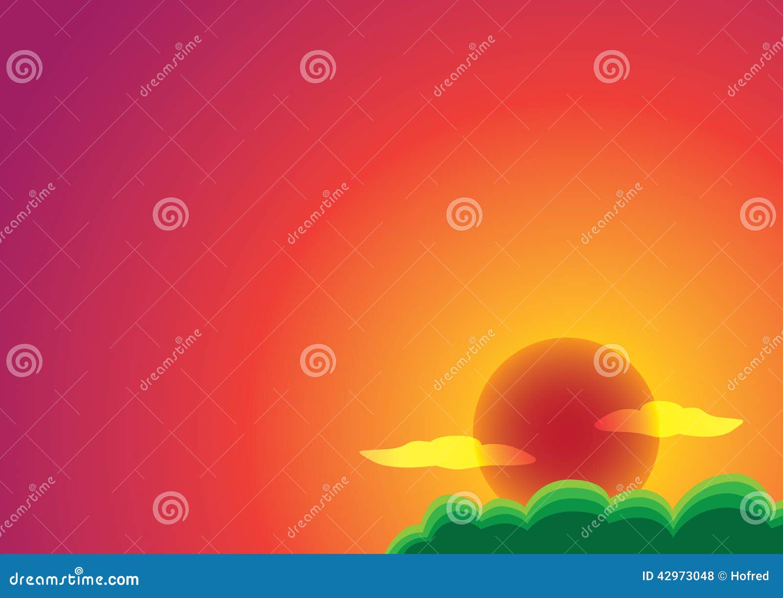 Abstract Sunrise Background. Stock Vector - Illustration of graphic ...