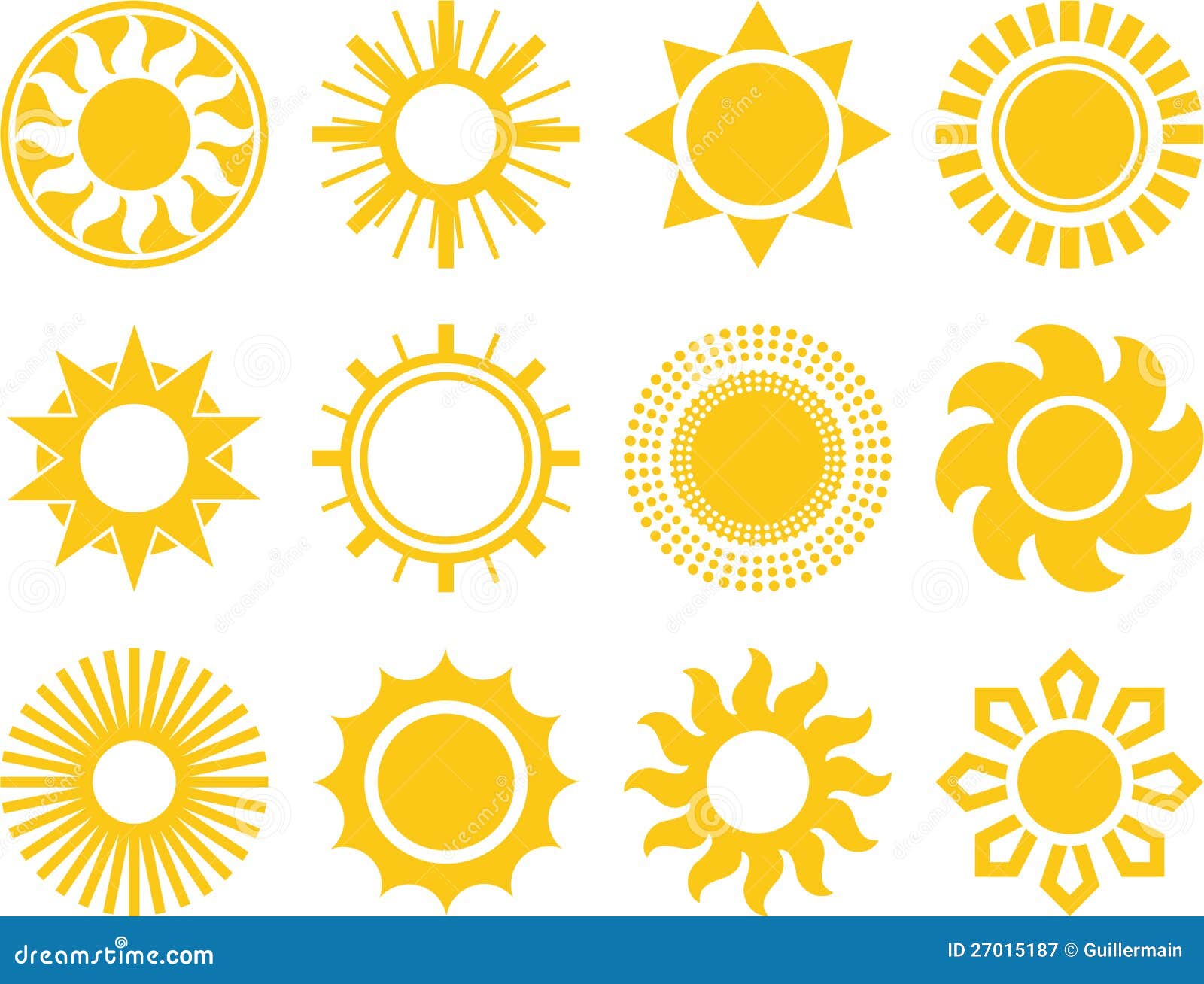 Abstract suns stock vector. Illustration of star, light - 27015187