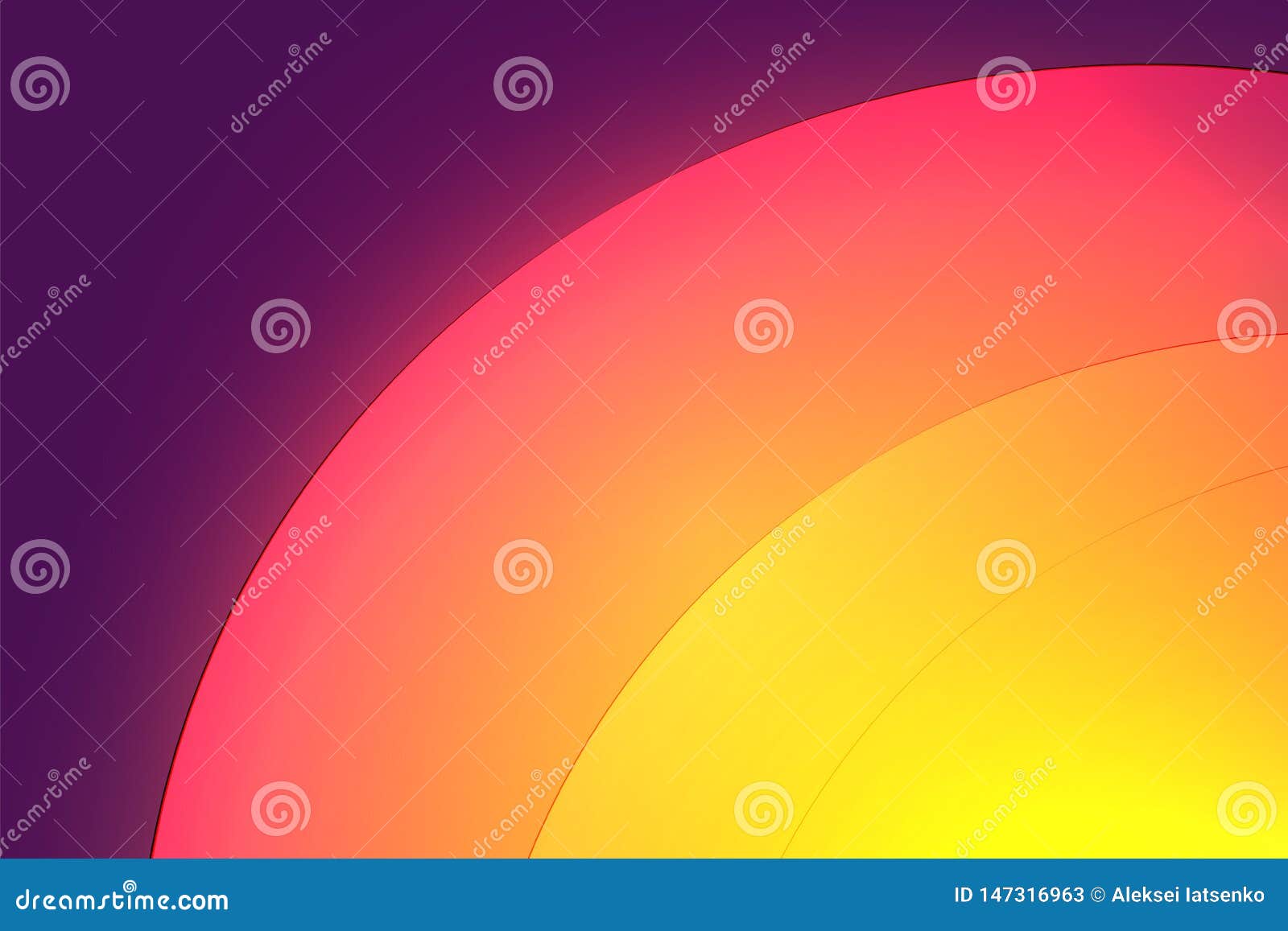 Abstract Sunset Gradient Light Template Vector Stock Vector ...