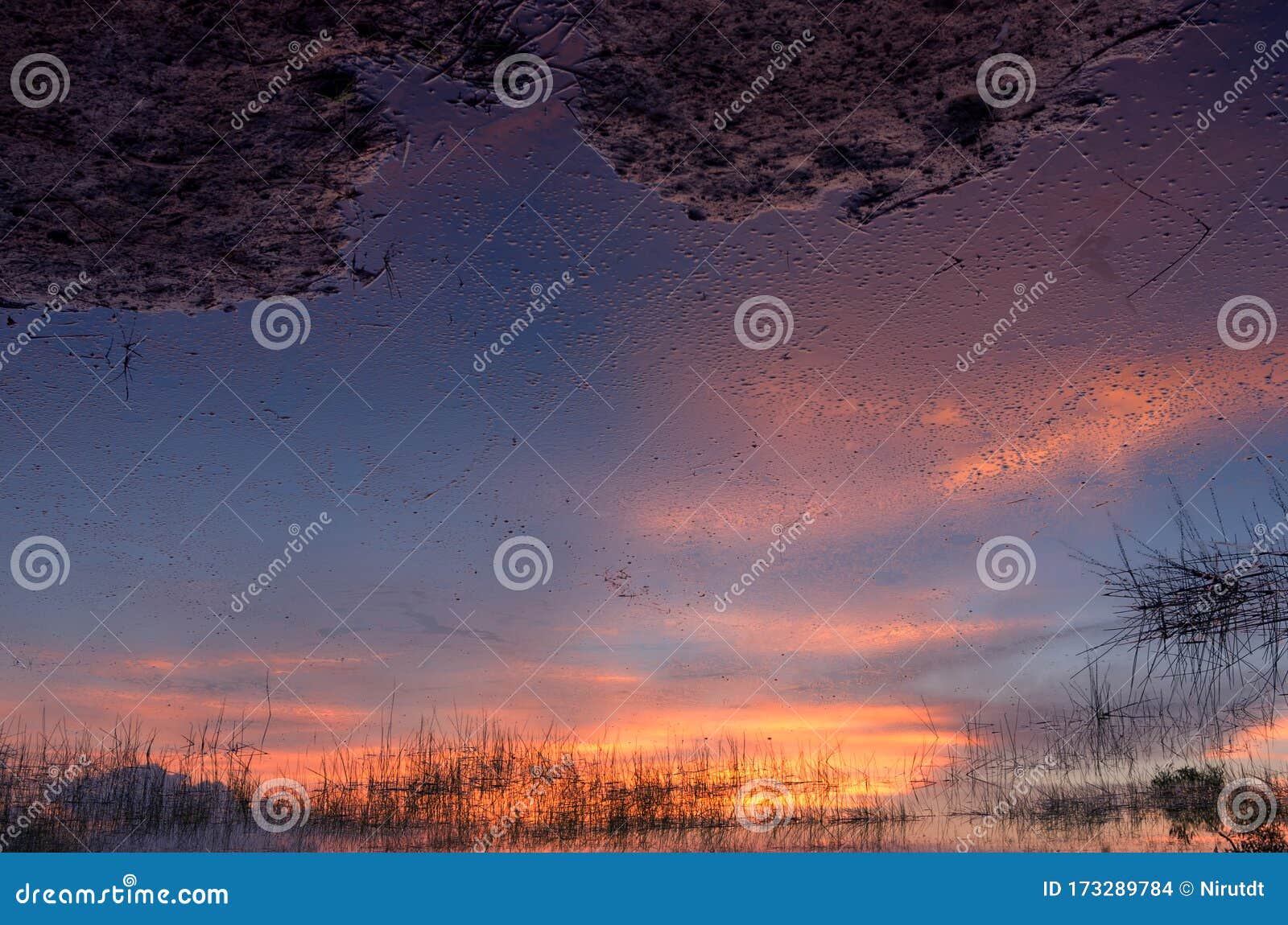 Abstract sunset sky stock photo. Image of heat, scenery - 173289784