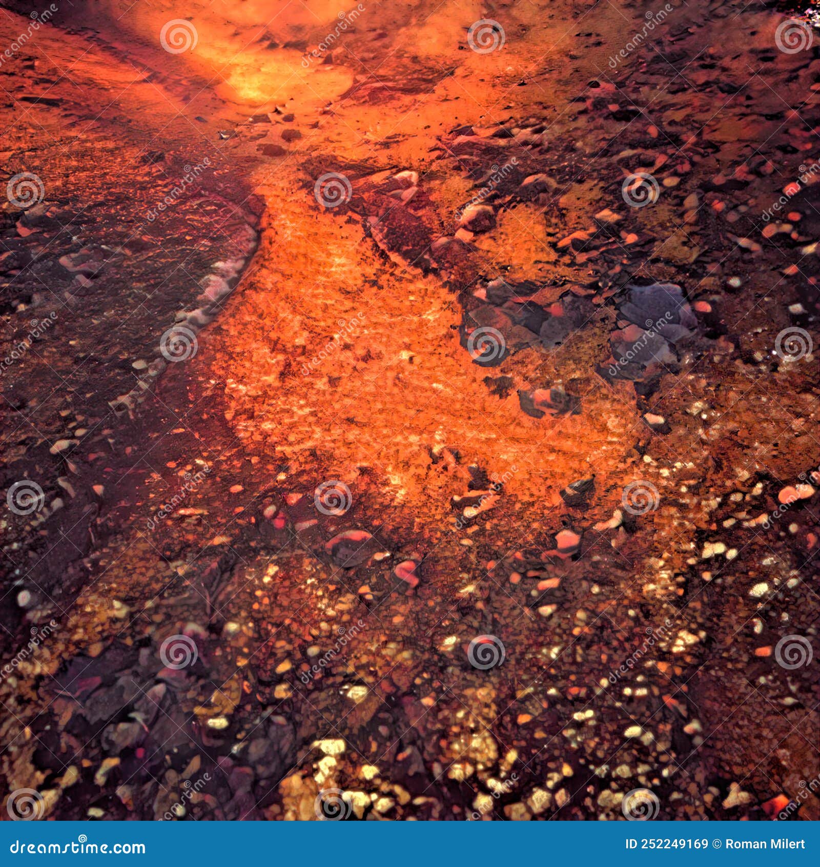 Abstract sunset streaks stock illustration. Illustration of blue ...