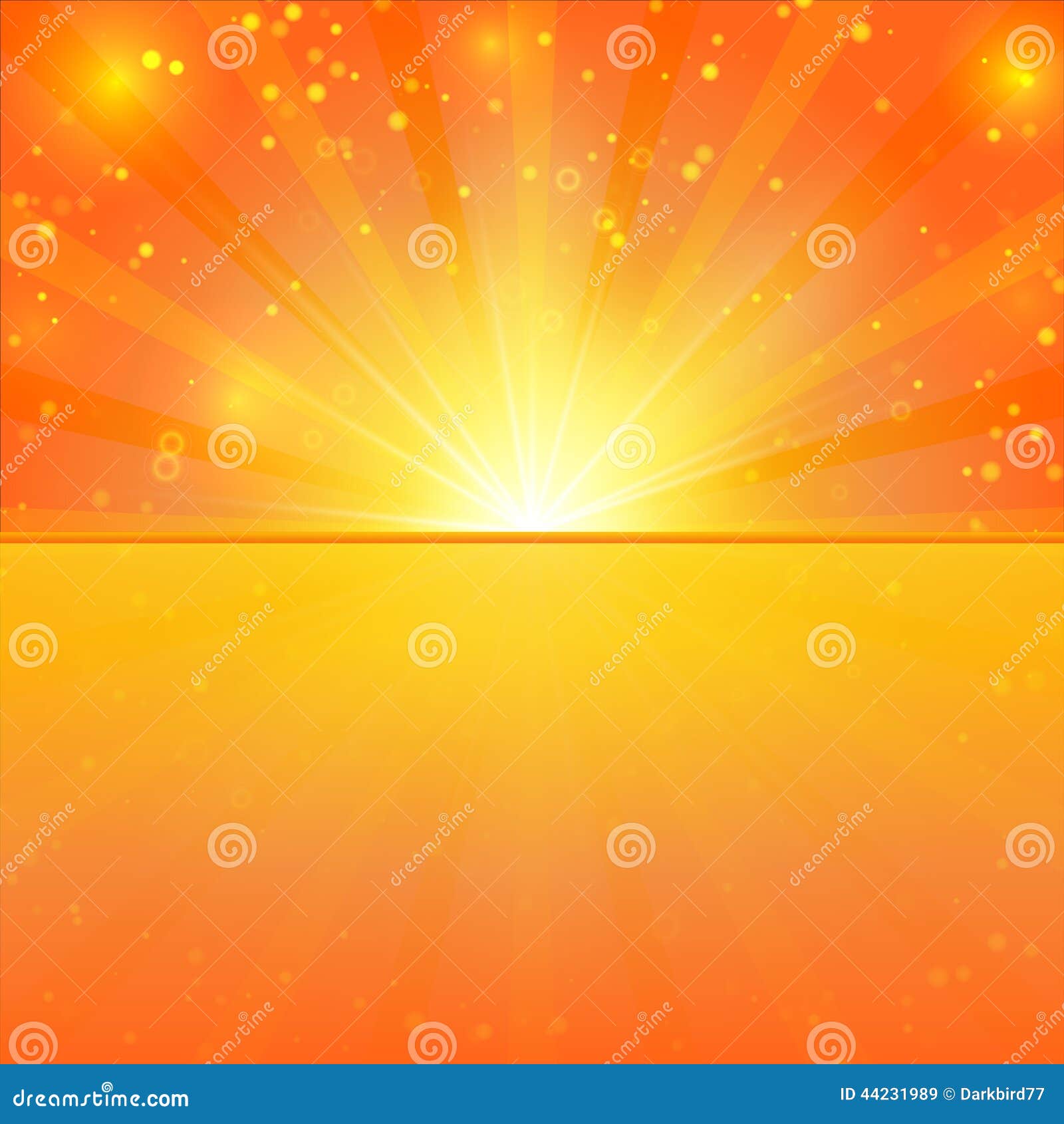 Abstract Sunshine Background Stock Illustration - Illustration of ...